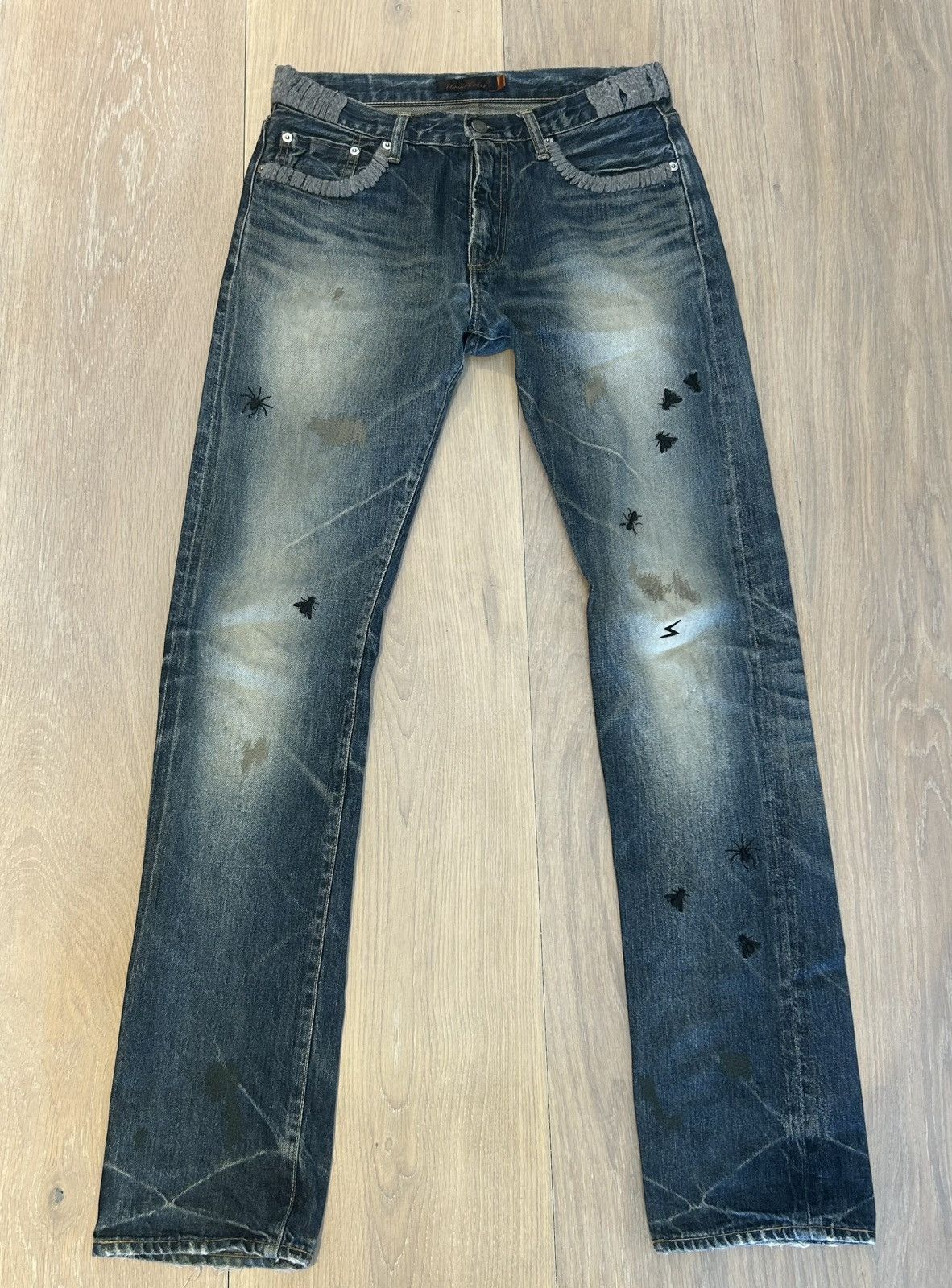 Undercover SOLD aw06 bug denim | Grailed