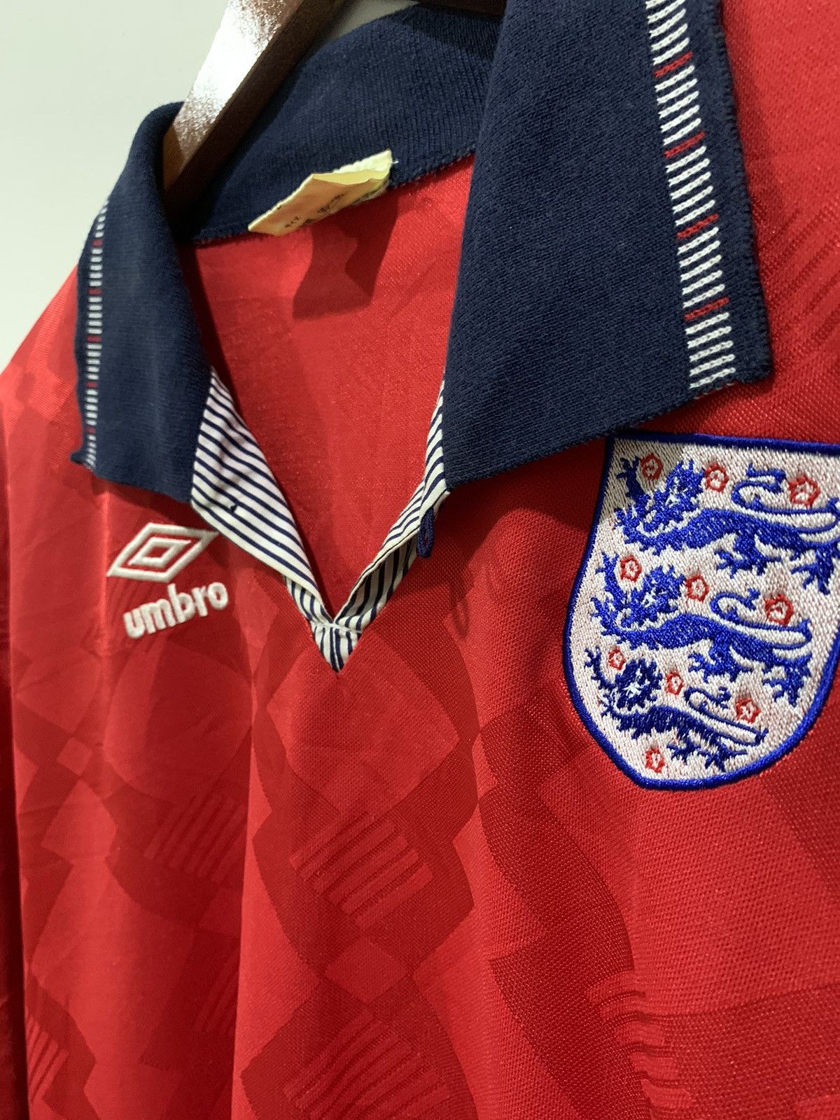 Umbro 1990 England home kit jersey | Grailed