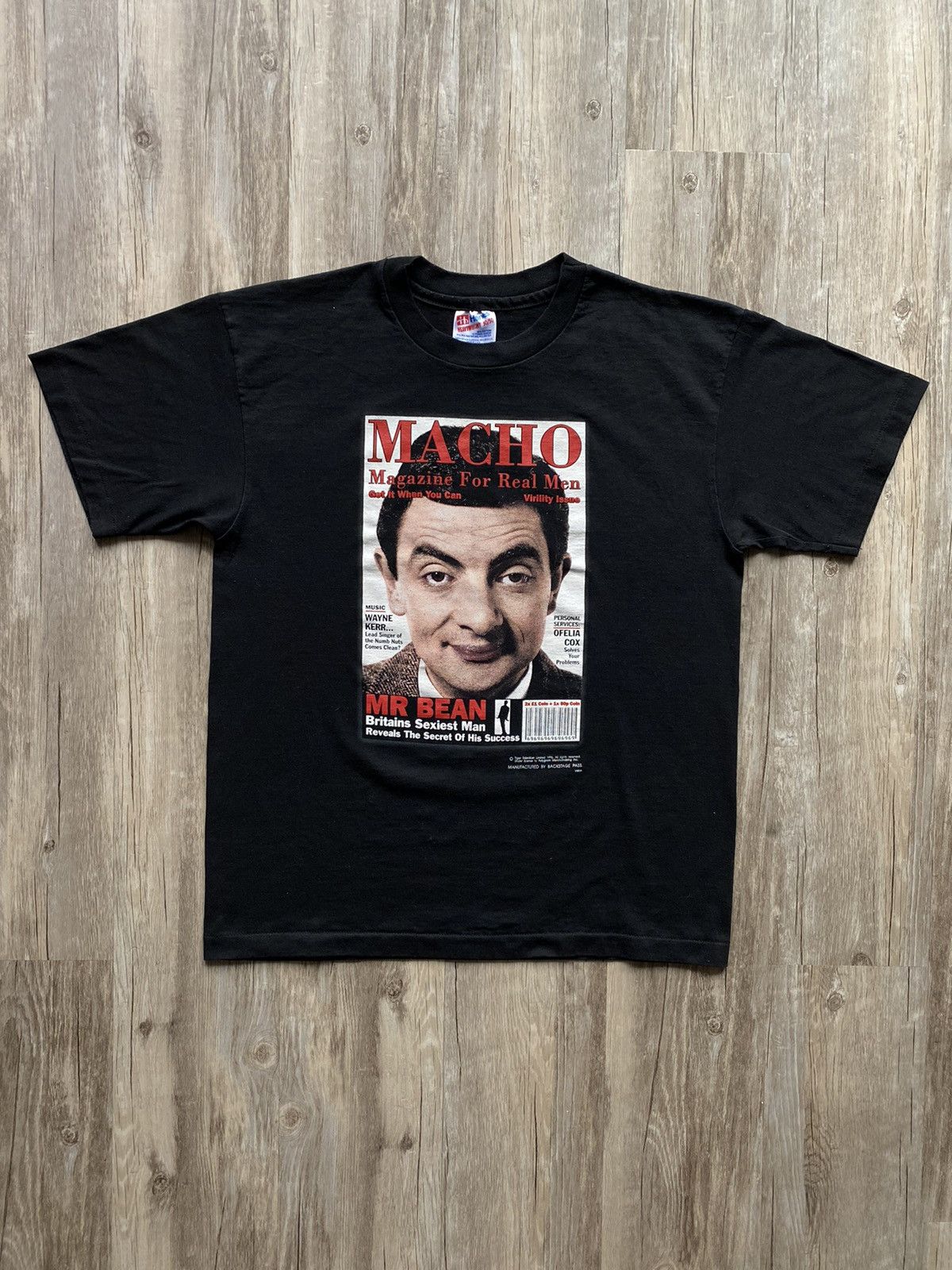 Movie × Streetwear × Vintage Vintage 90s Mr Bean Magazine Cover Movie ...