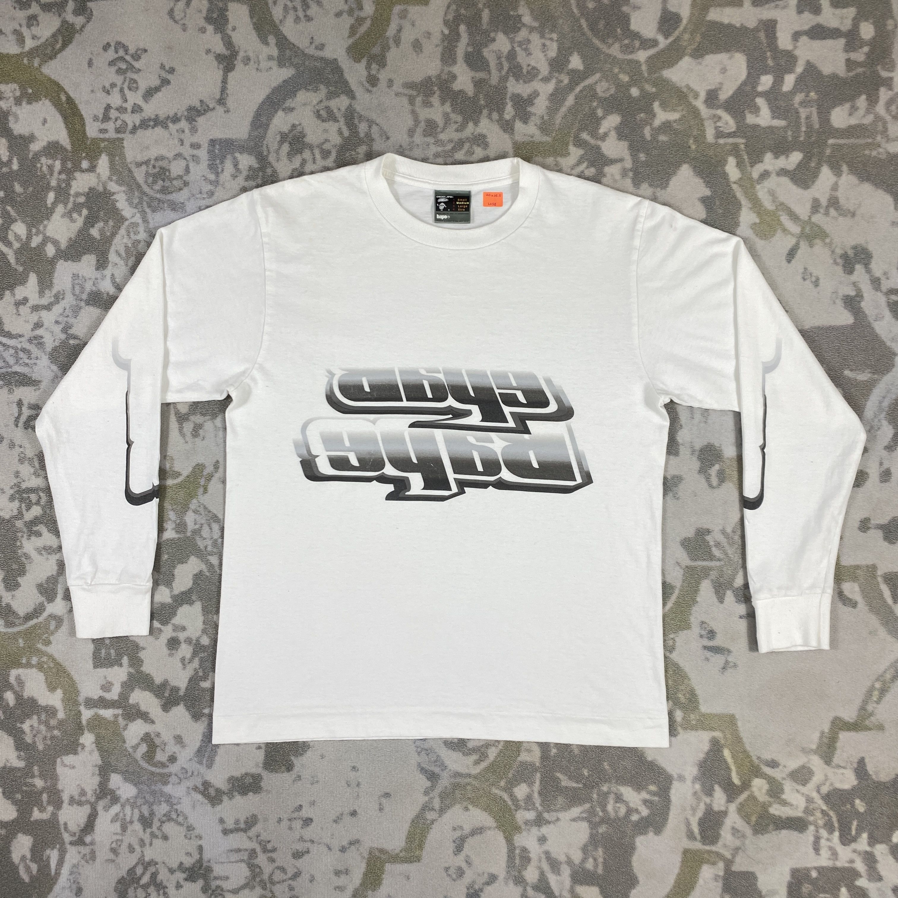 Bape Vintage A Bathing Ape Long Sleeve Medium Shirt - L058 | Grailed