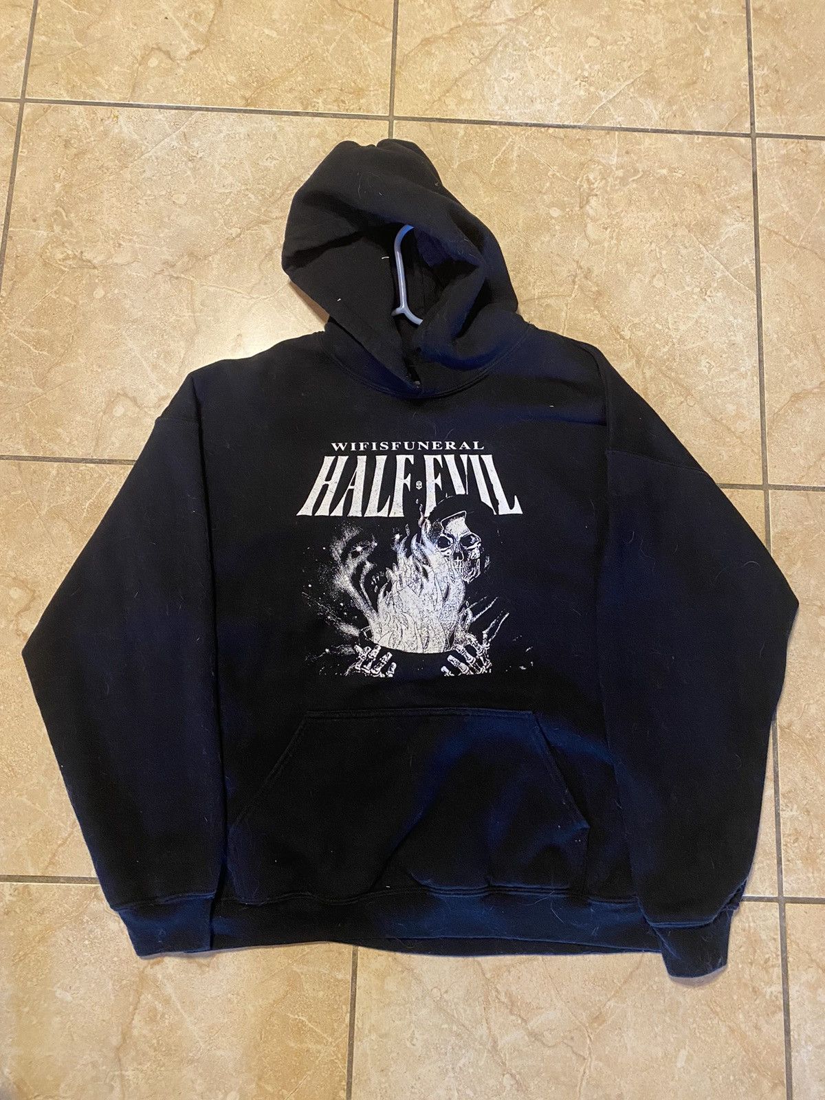 Half Evil Half evil x Wifisfuneral hoodie | Grailed