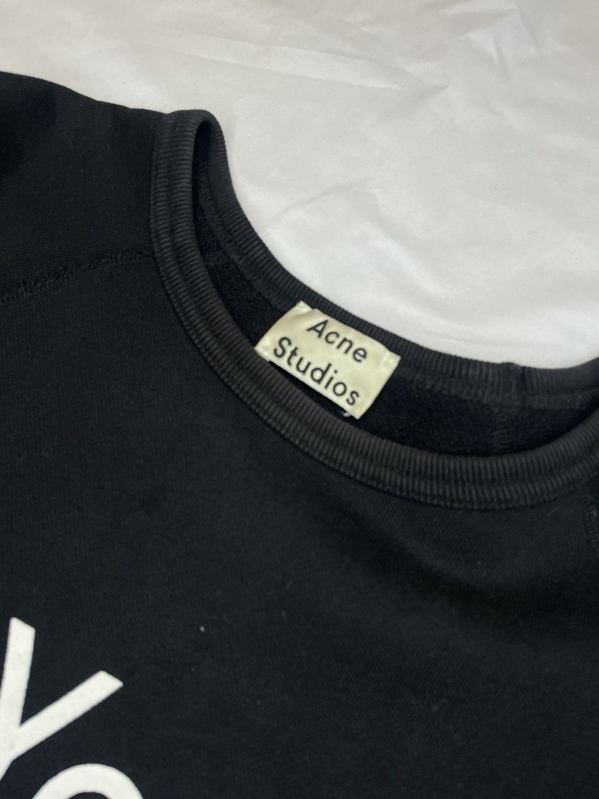 Acne Studios × Drain Gang Bladee Acne Studios “You First” Sweatshirt ...