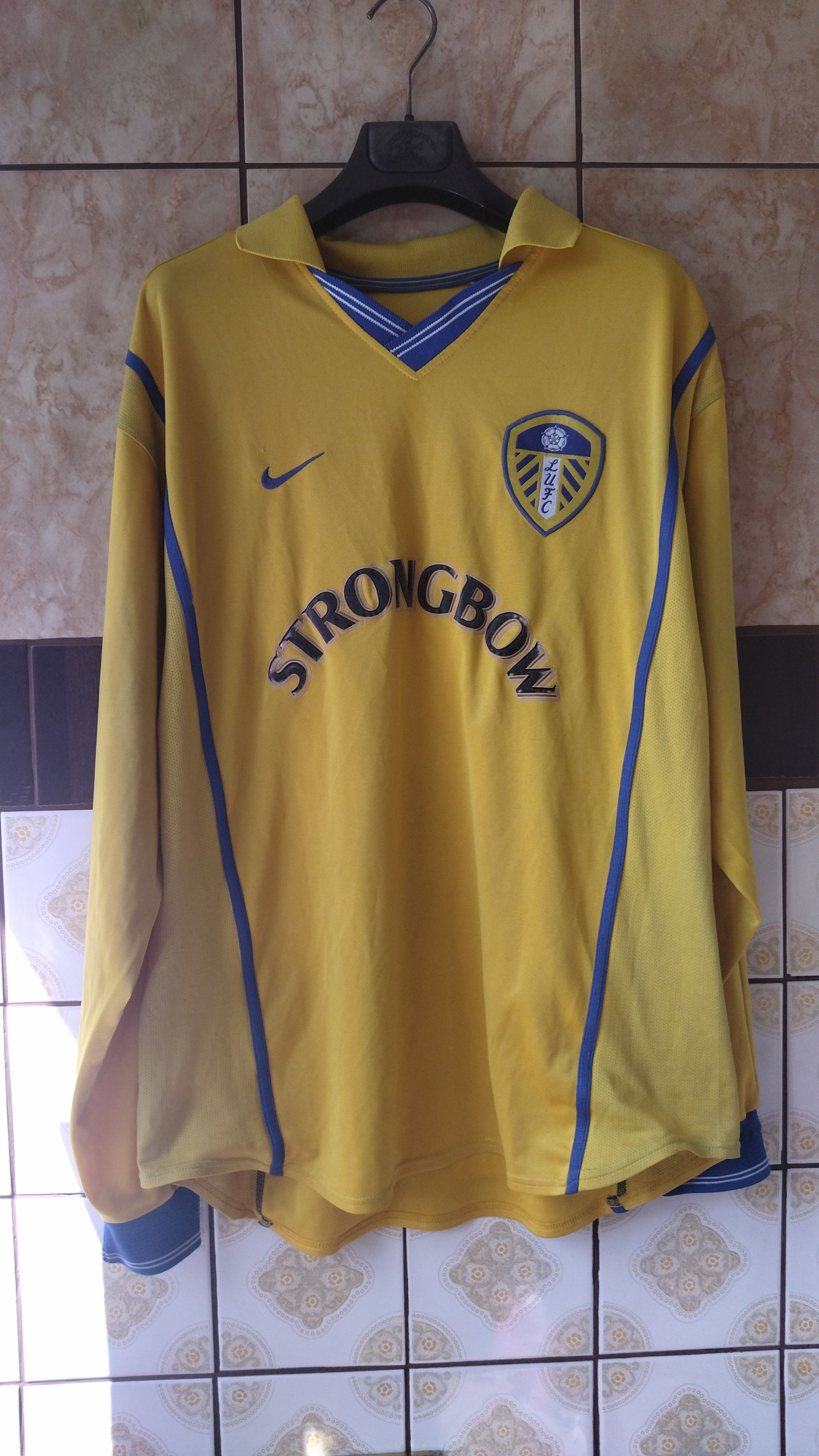 Nike × Vintage Vintage Nike Leeds united 2000/2002 player issue long ...