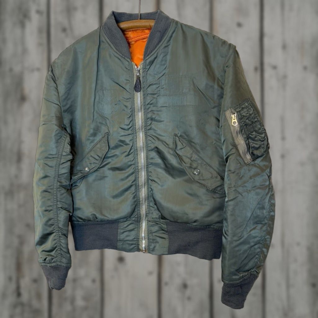 Alpha Industries VINTAGE Alpha Industries Military Flight Jacket 1970s ...