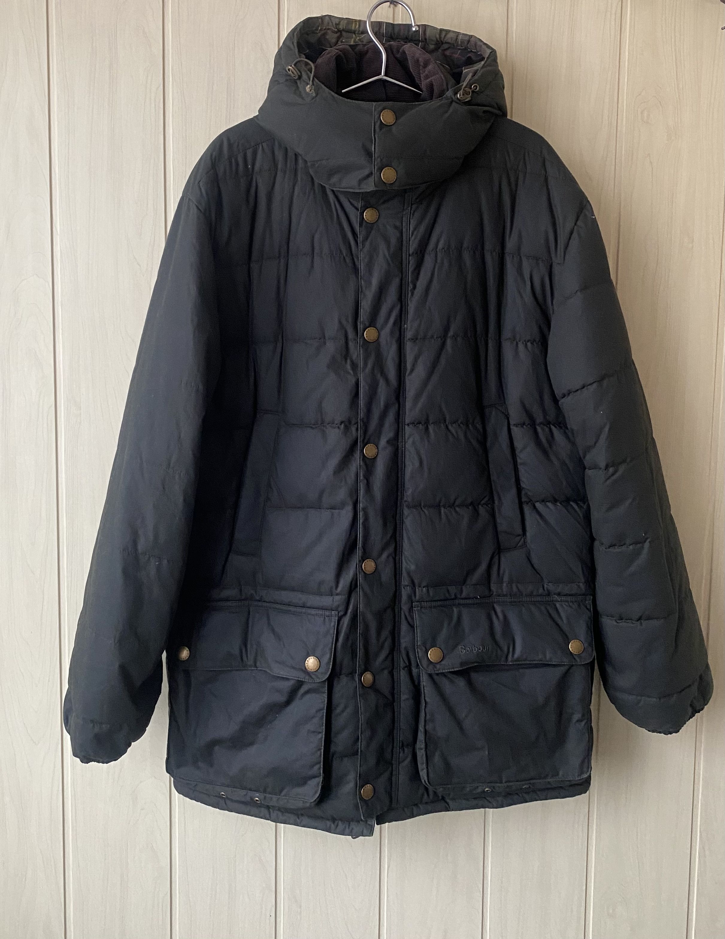 Barbour Barbour Hemmingford waxed puffer parka jacket | Grailed