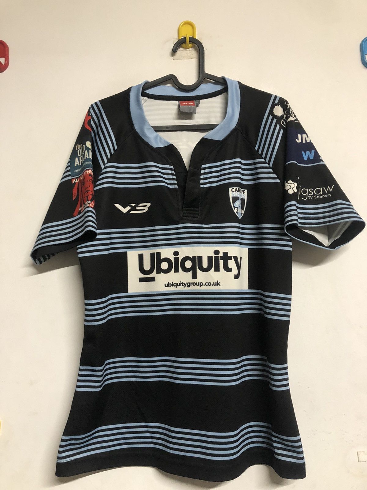 England Rugby League × Streetwear × Vintage Cardiff rugby club street ...