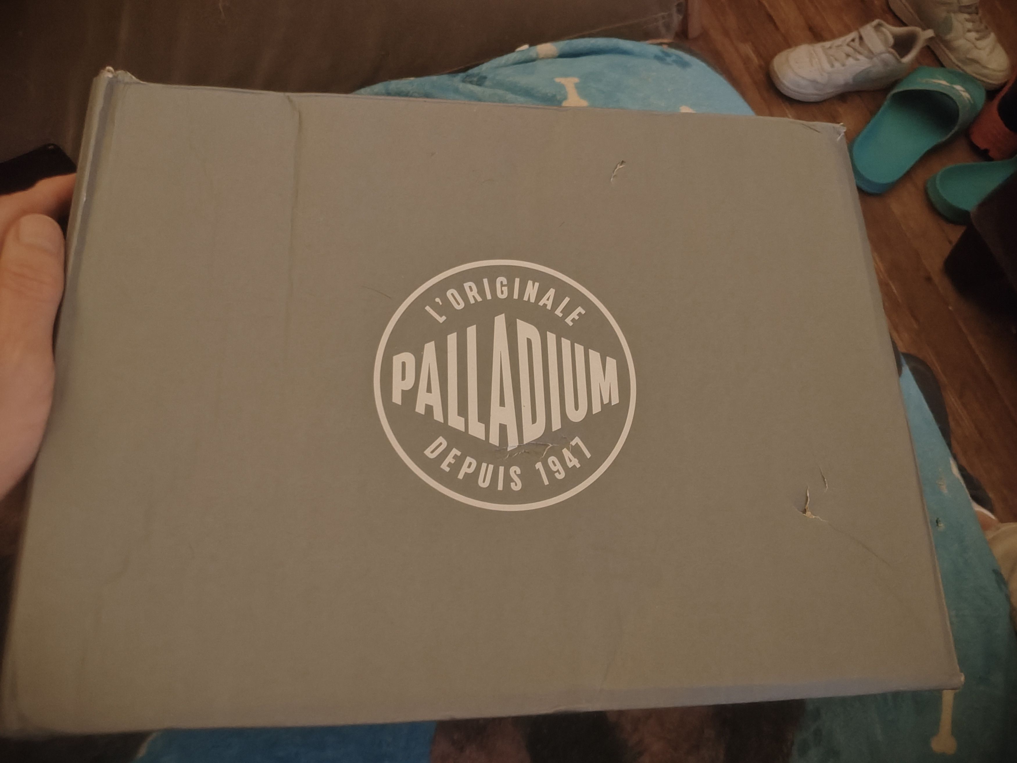Palladium NIB Palladium Troop Runner Unisex Shoes Black/Goblin Blue ...
