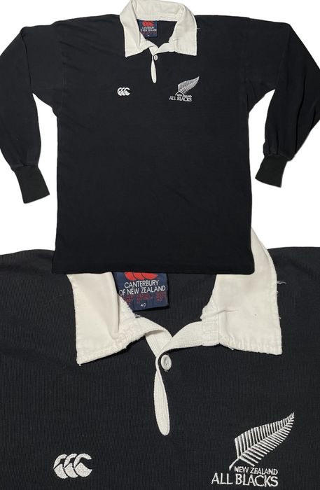 Canterbury Of New Zealand Vintage 90s New Zealand all Black steinlager ...