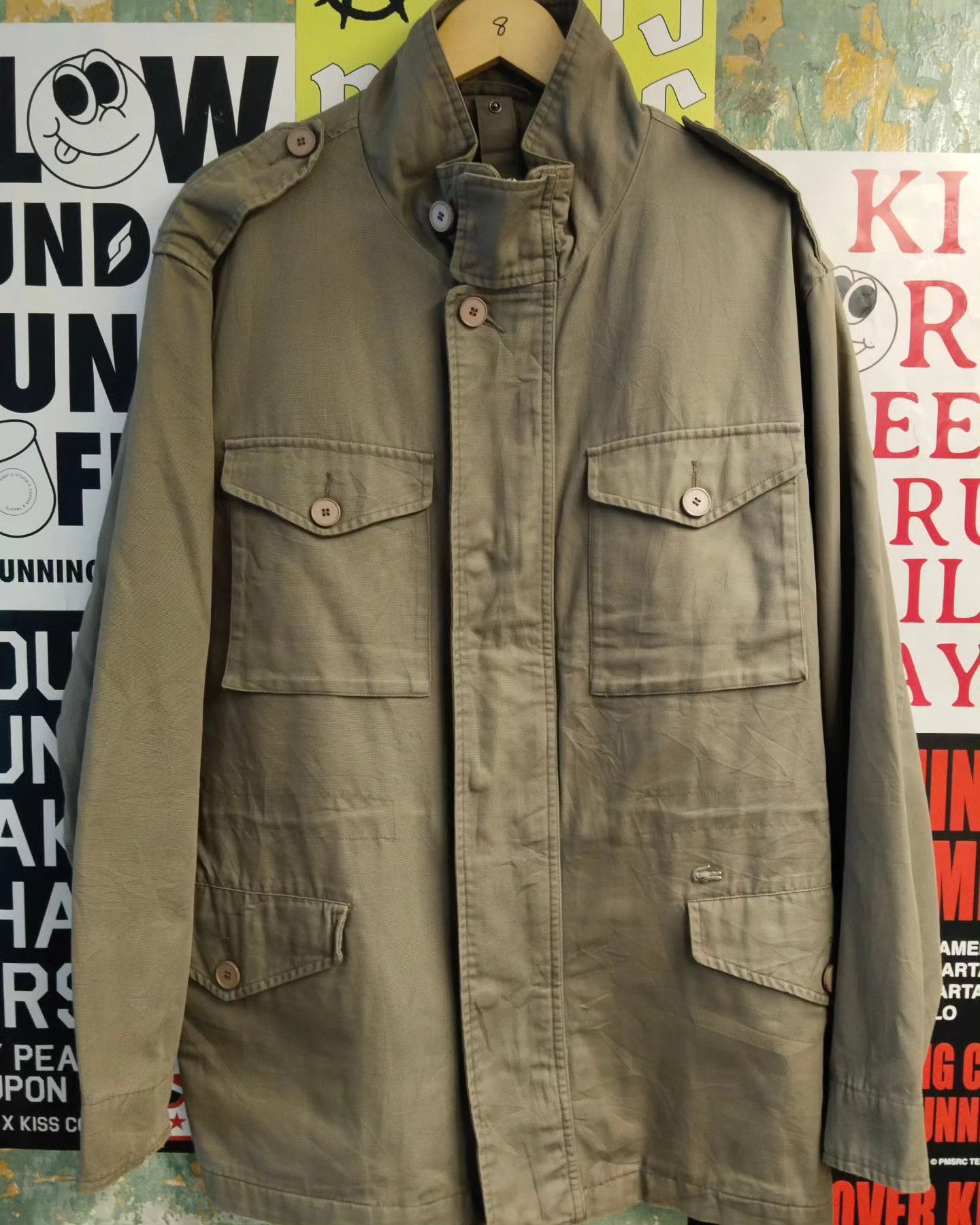 Lacoste × M 65 Field Jacket × Vintage Vintage Lacoste Jacket | Grailed