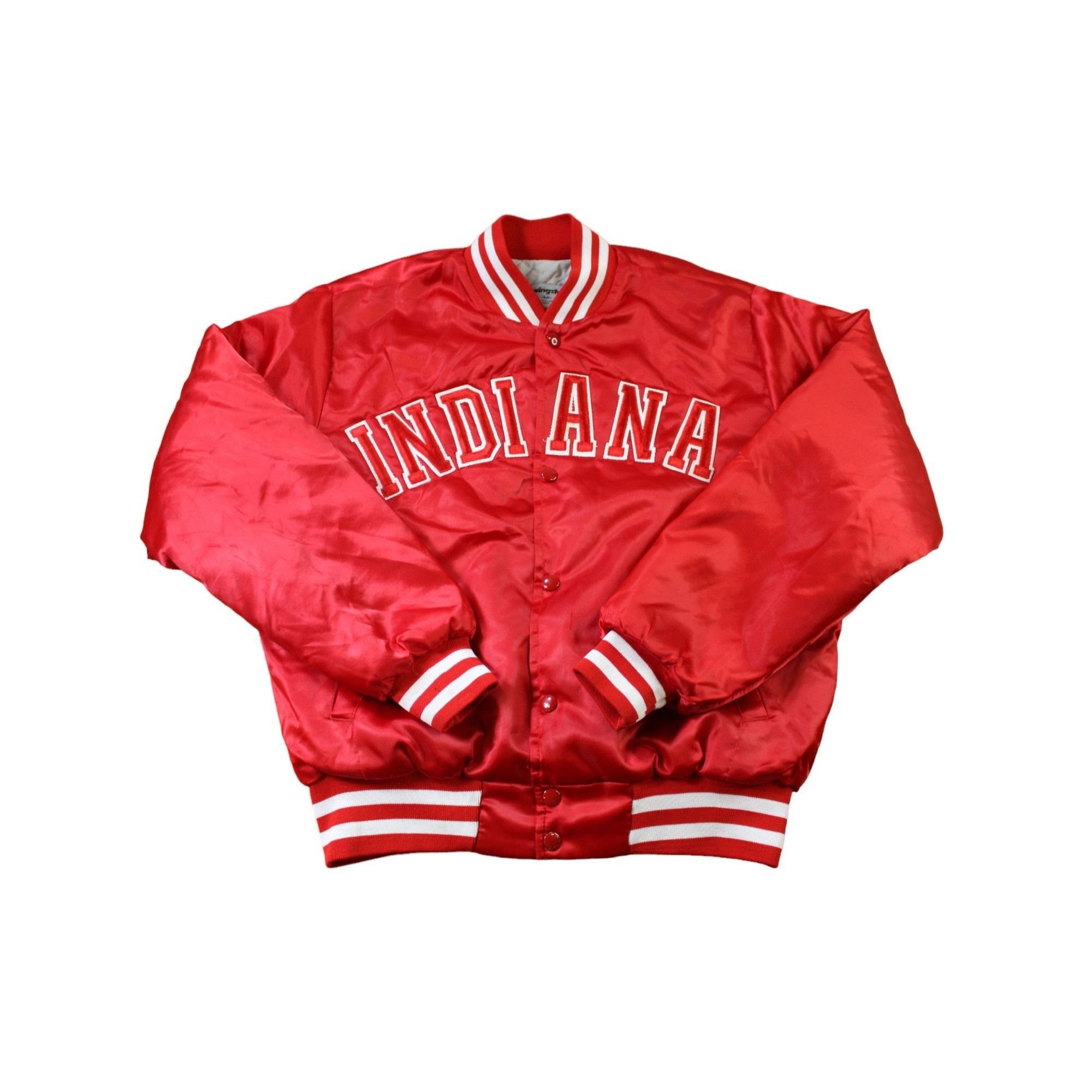 Swingster Vintage 90's Swingster Nylon Indiana Varsity Jacket | Grailed