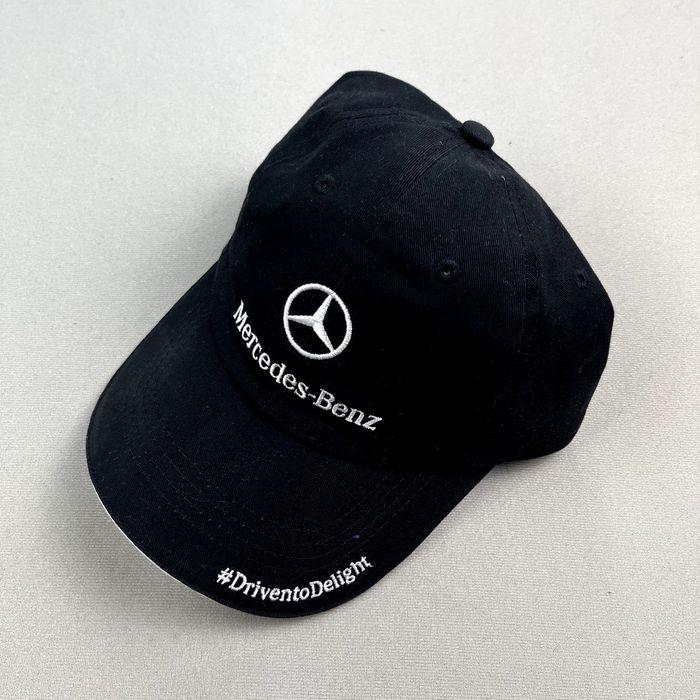 Mercedes Benz Mercedes Benz Hat Cap Black Luxury Cars Racing Classic ...