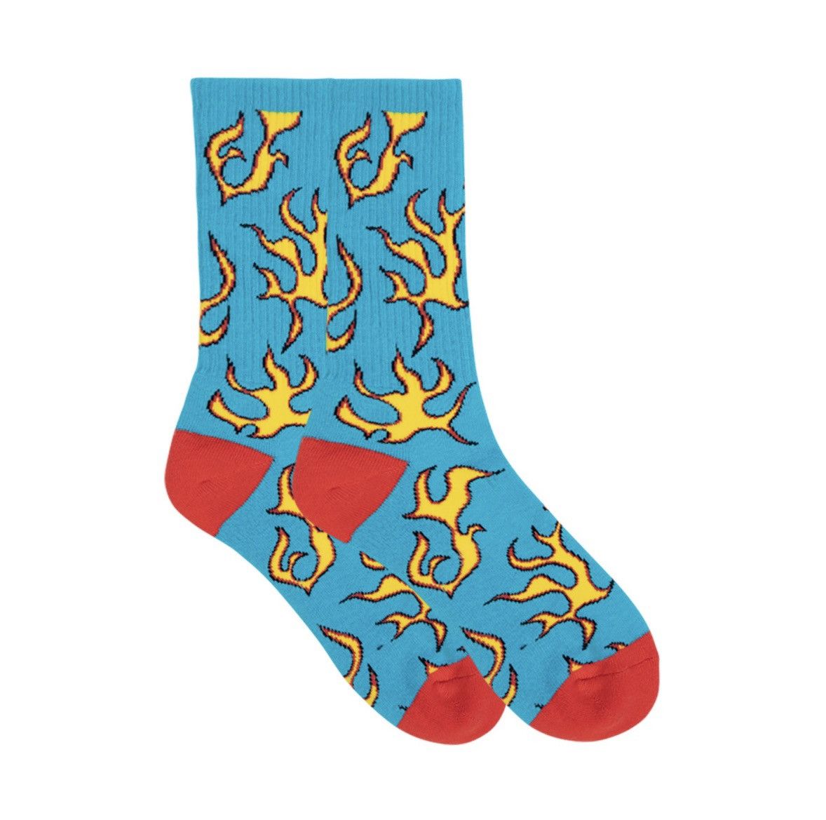 Golf Wang Golf Wang Flame Socks Blue | Grailed