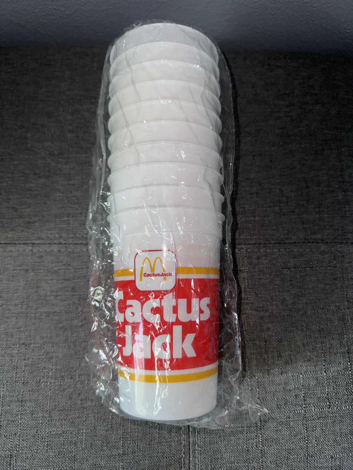 Travis Scott Cactus Jack McDonald’s cups | Grailed