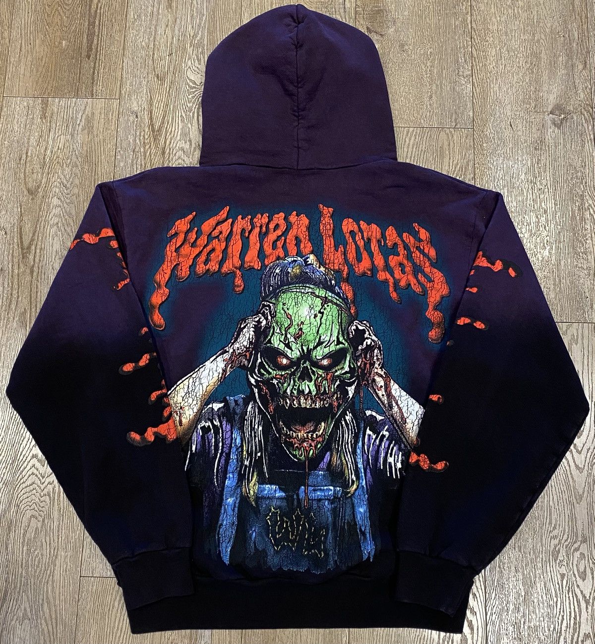 Warren Lotas Warren Lotas Haunted Mask Hoodie | Grailed