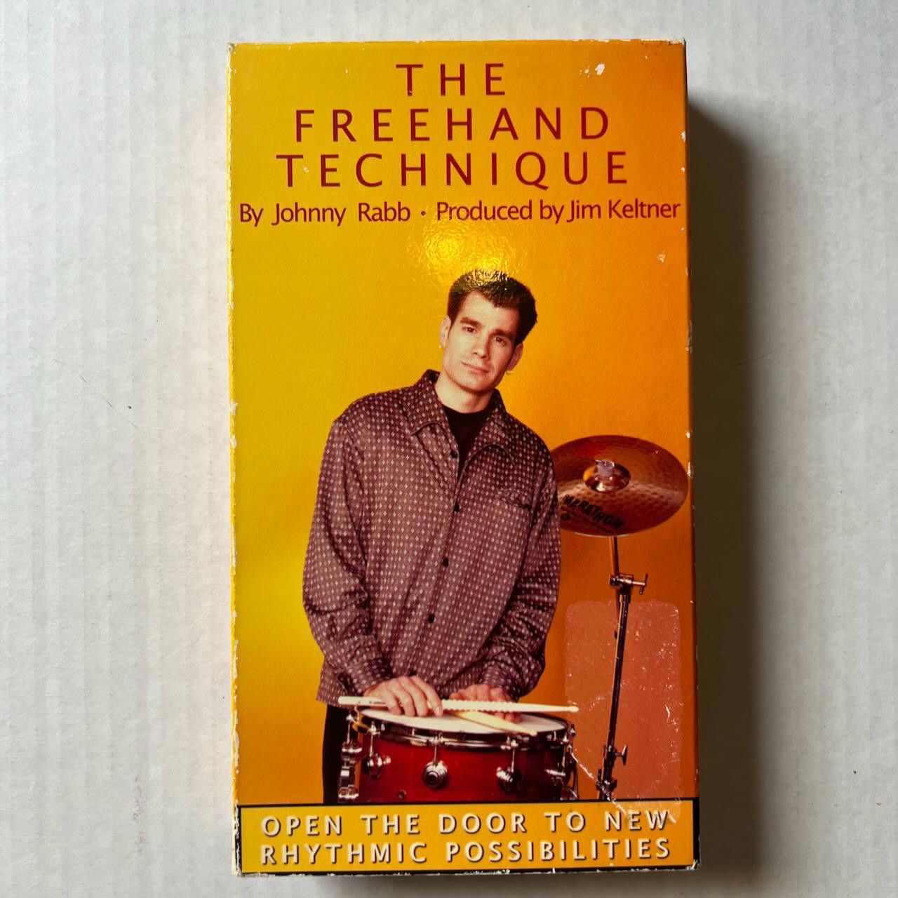 Designer The Freehand Technique by Johnny Rabb VHS Drums Instruction ...
