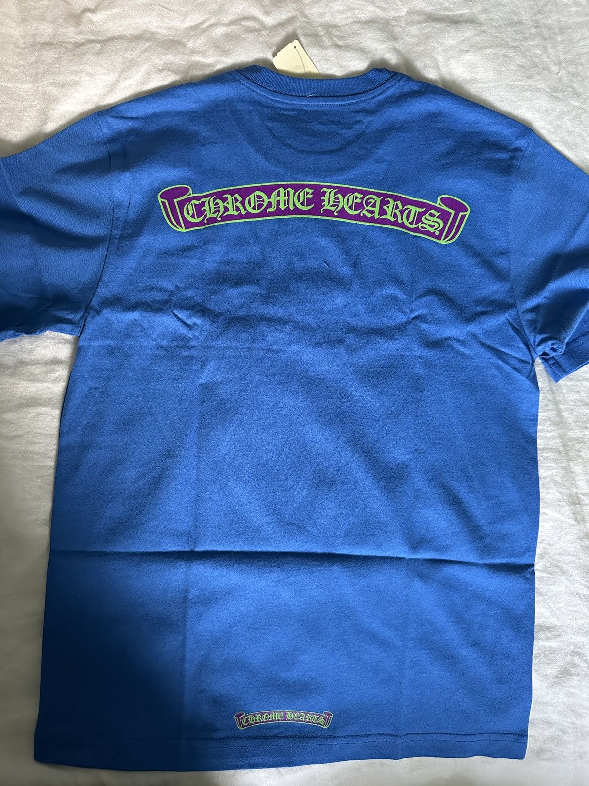 Chrome Hearts Blue Chrome Hearts T-shirt | Grailed