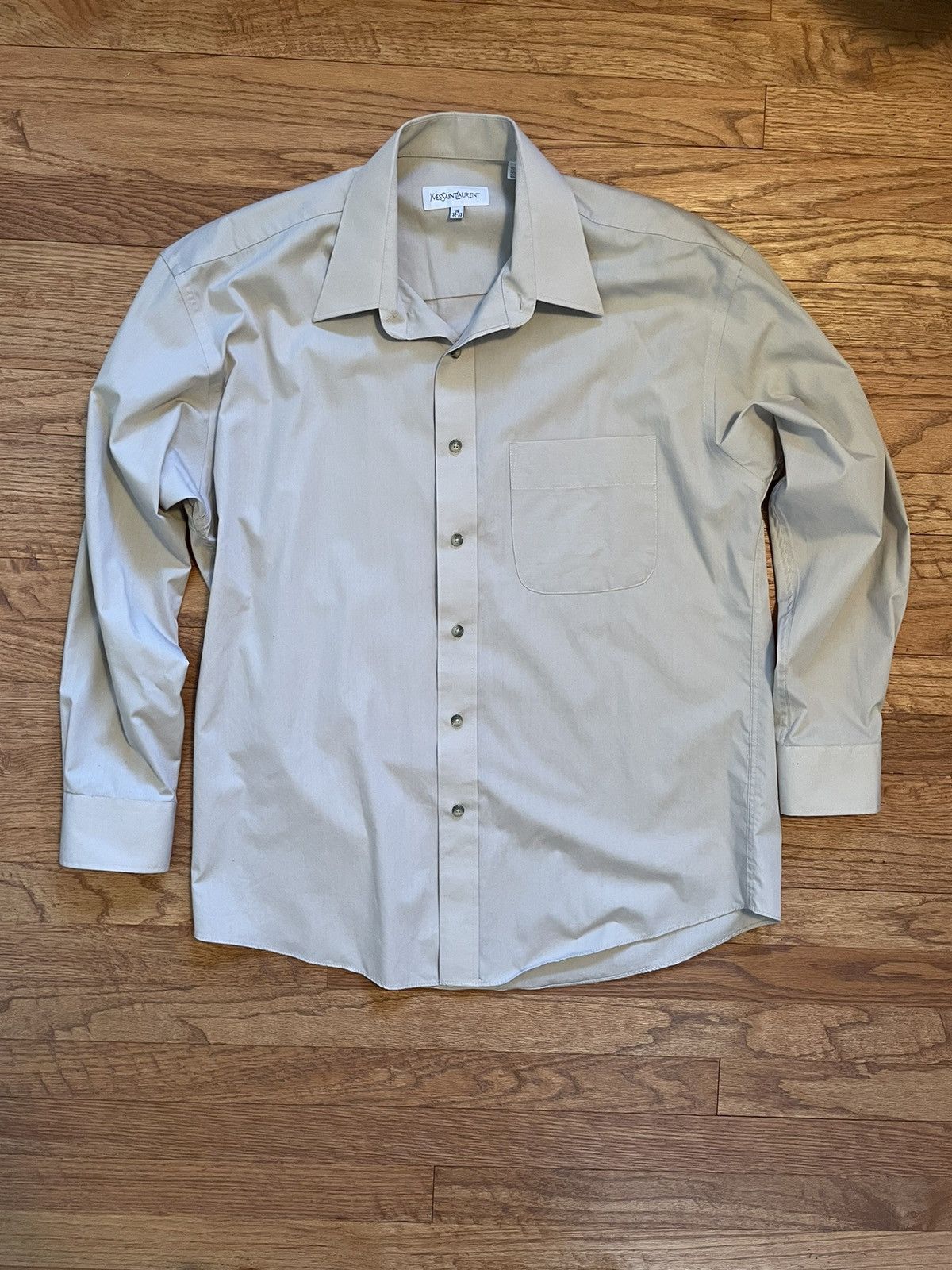 Yves Saint Laurent YSL Long Sleeve Button Up | Grailed