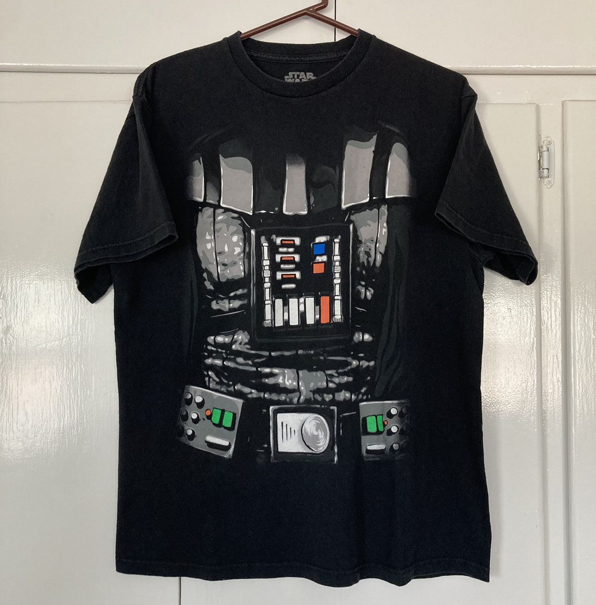 Movie STAR WARS DARTH VADER BODY ARMOR T SHIRT SUIT COSTUME OUTFIT ...