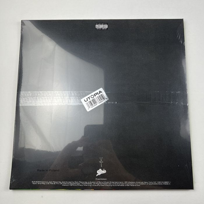 Travis Scott Travis Scott Utopia 2 Disk Vinyl LP Cover 1 IN HAND | Grailed