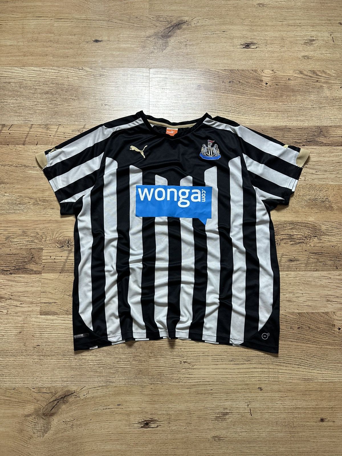 Vintage Vintage Puma Newcastle United Soccer Jersey Home Kit | Grailed