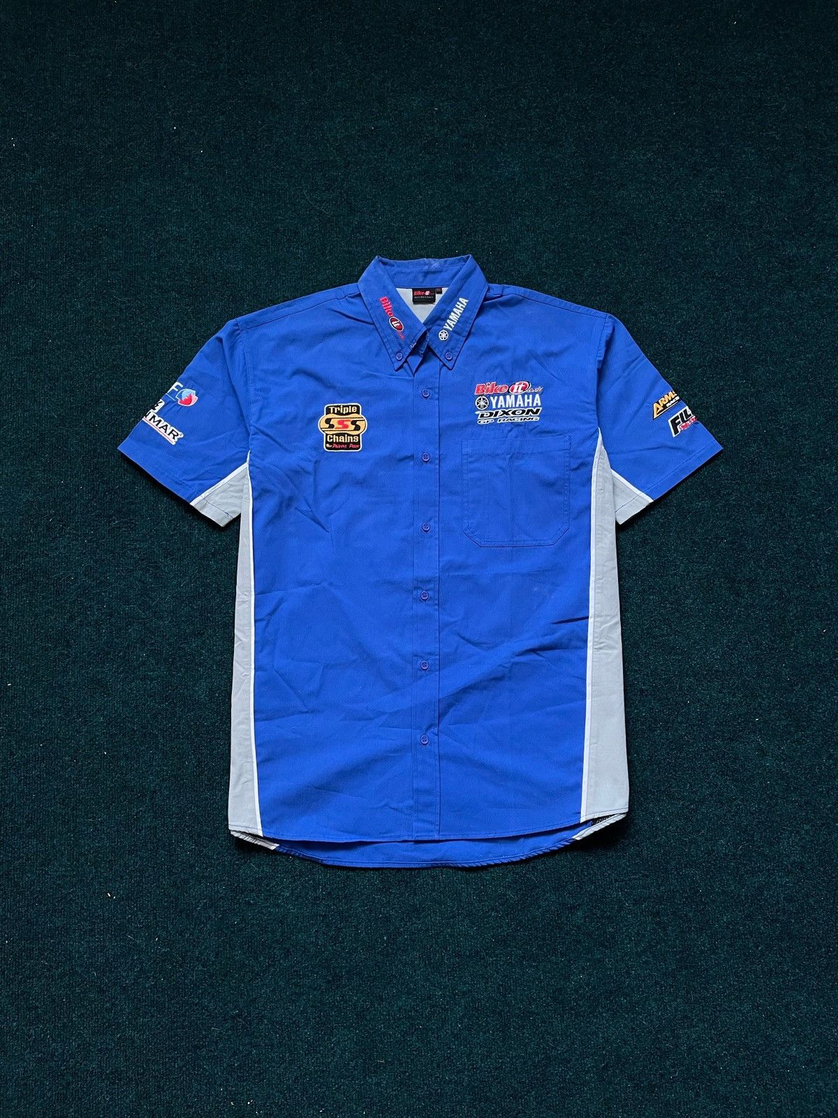 Jersey × Racing × Rare YAMAHA Bike Official merchandise Bracing shirt ...