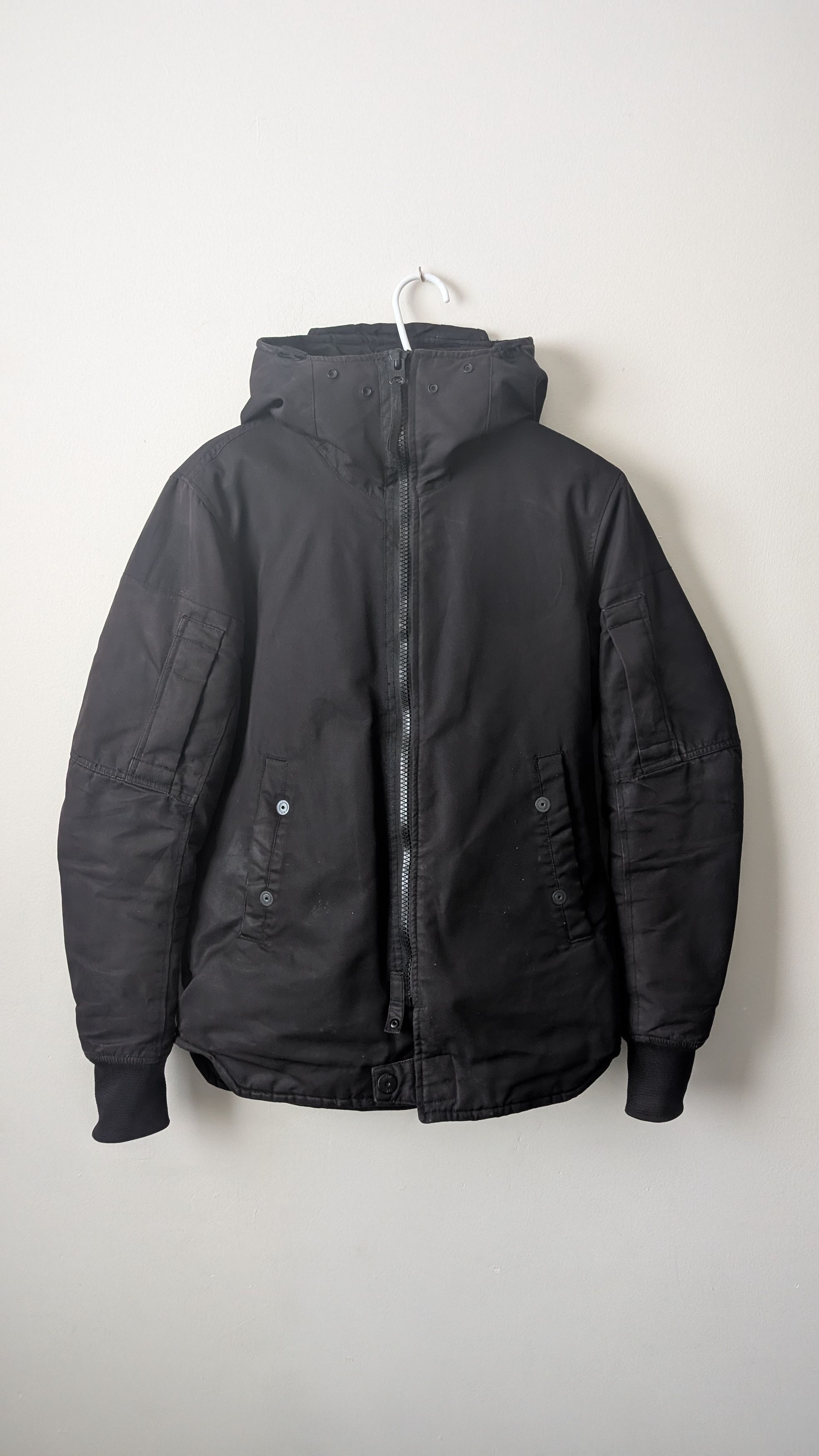 Y's for Men Vintage Waterproof Insulated No Brand Padded Parka Jacket ...