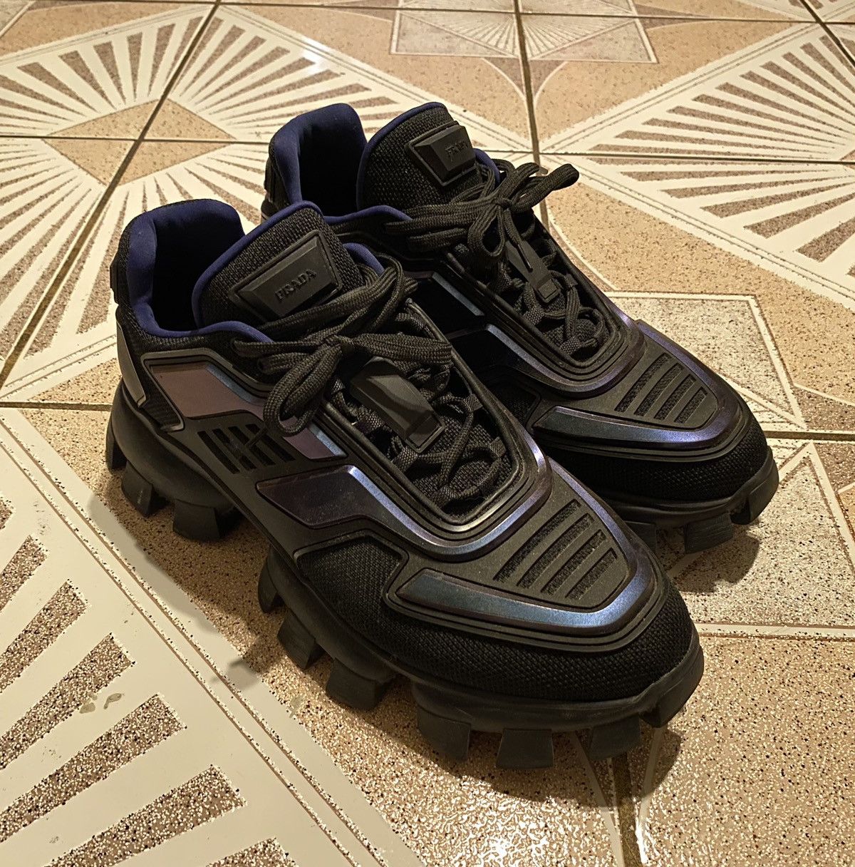 Prada Prada “Cloudbust Thunder” Sneaker Black | Grailed