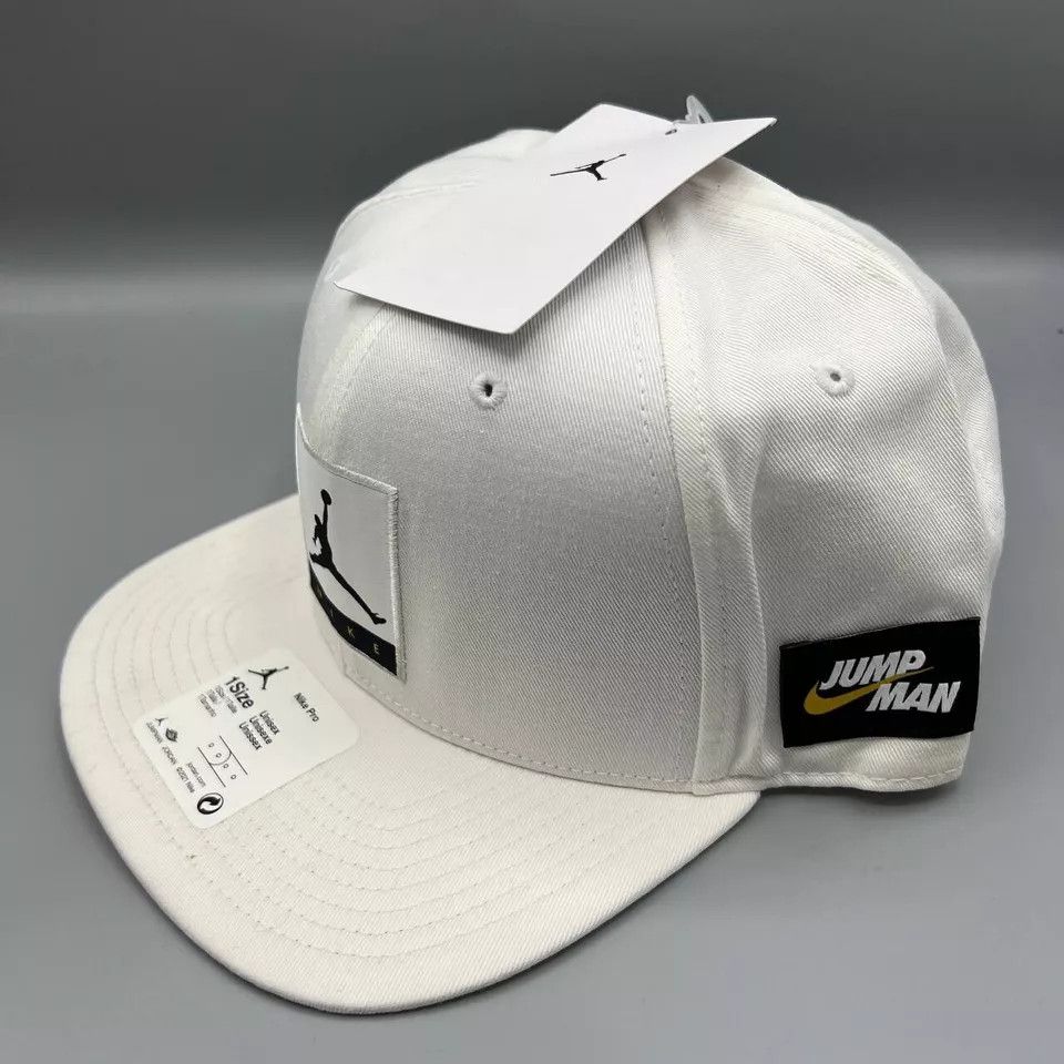 Jordan Brand Air Jordan Hat Men White Nike Pro Jumpman Snap Back Cap ...