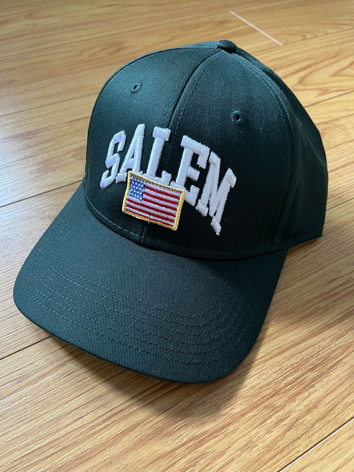 S4LEM S4lem flag hat green SALEM | Grailed