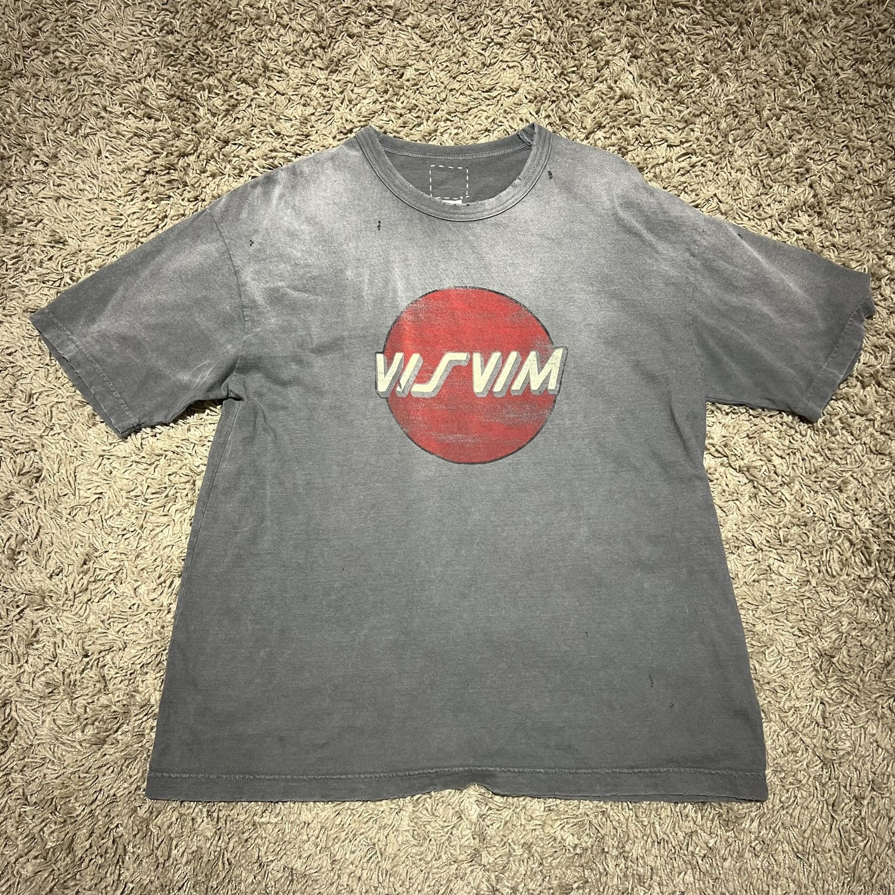 Visvim VISVIM JUMBO TEE CRASH VISVIM | Grailed