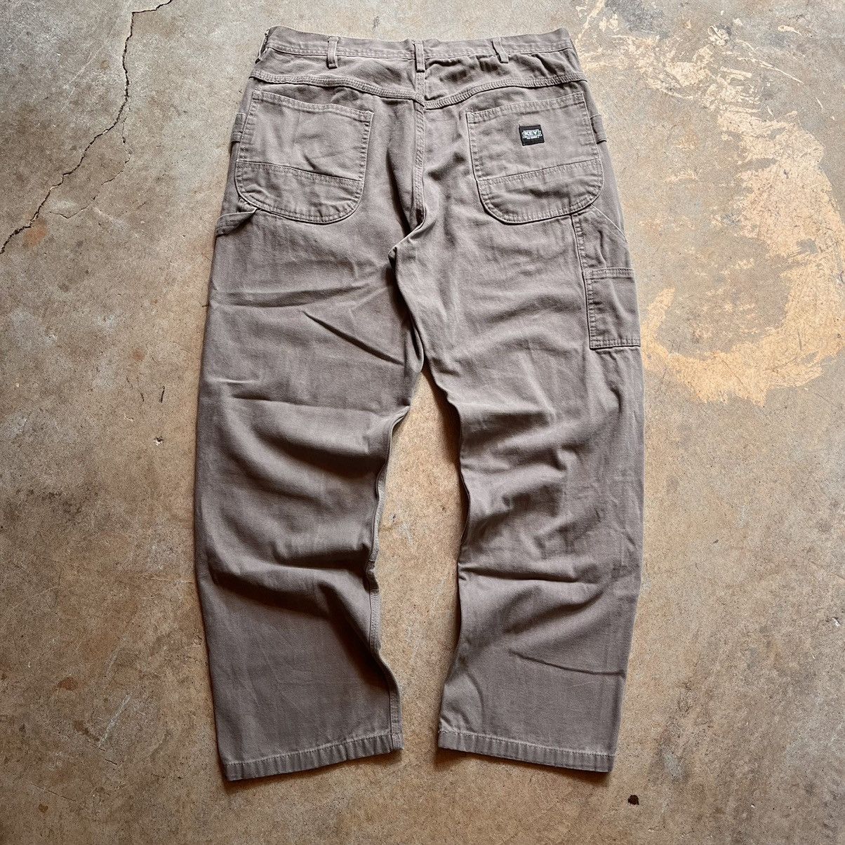 Vintage Crazy Vintage Key Work Skater Casual Double Knee Cargo Pants ...