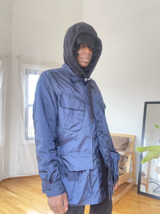 Engineered Garments ENGINEERED GARMENTS Blue Fatigue Jungle Jacket ...
