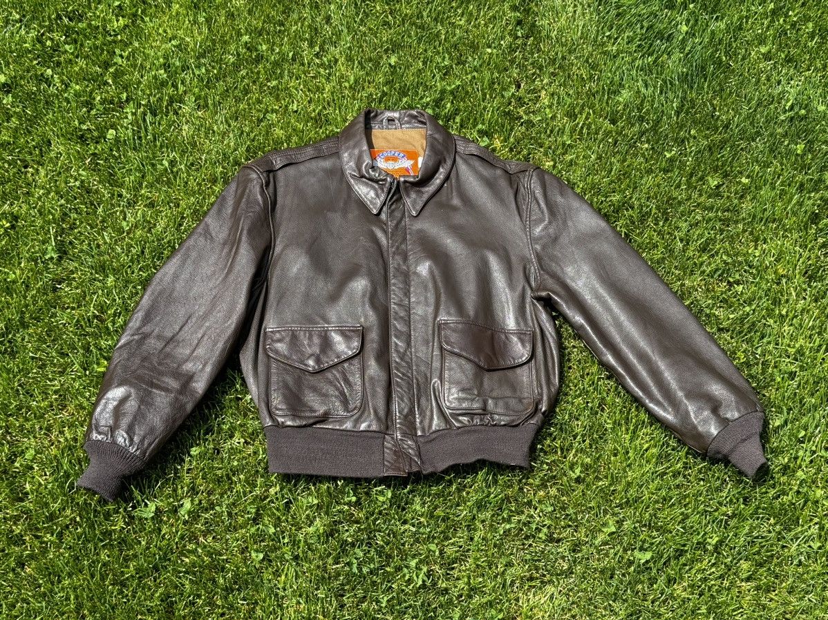 Cooper Vintage Cooper A2 Goatskin Jacket | Grailed