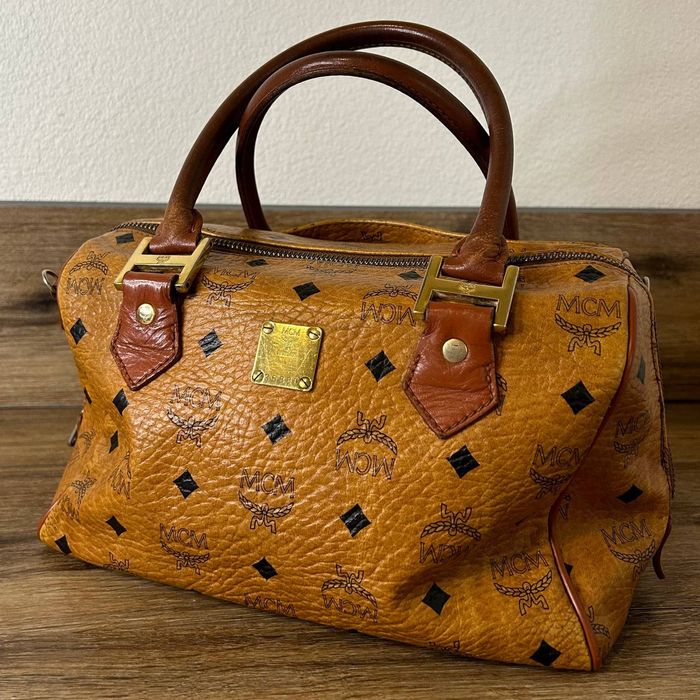 MCM MCM Boston bag | Grailed