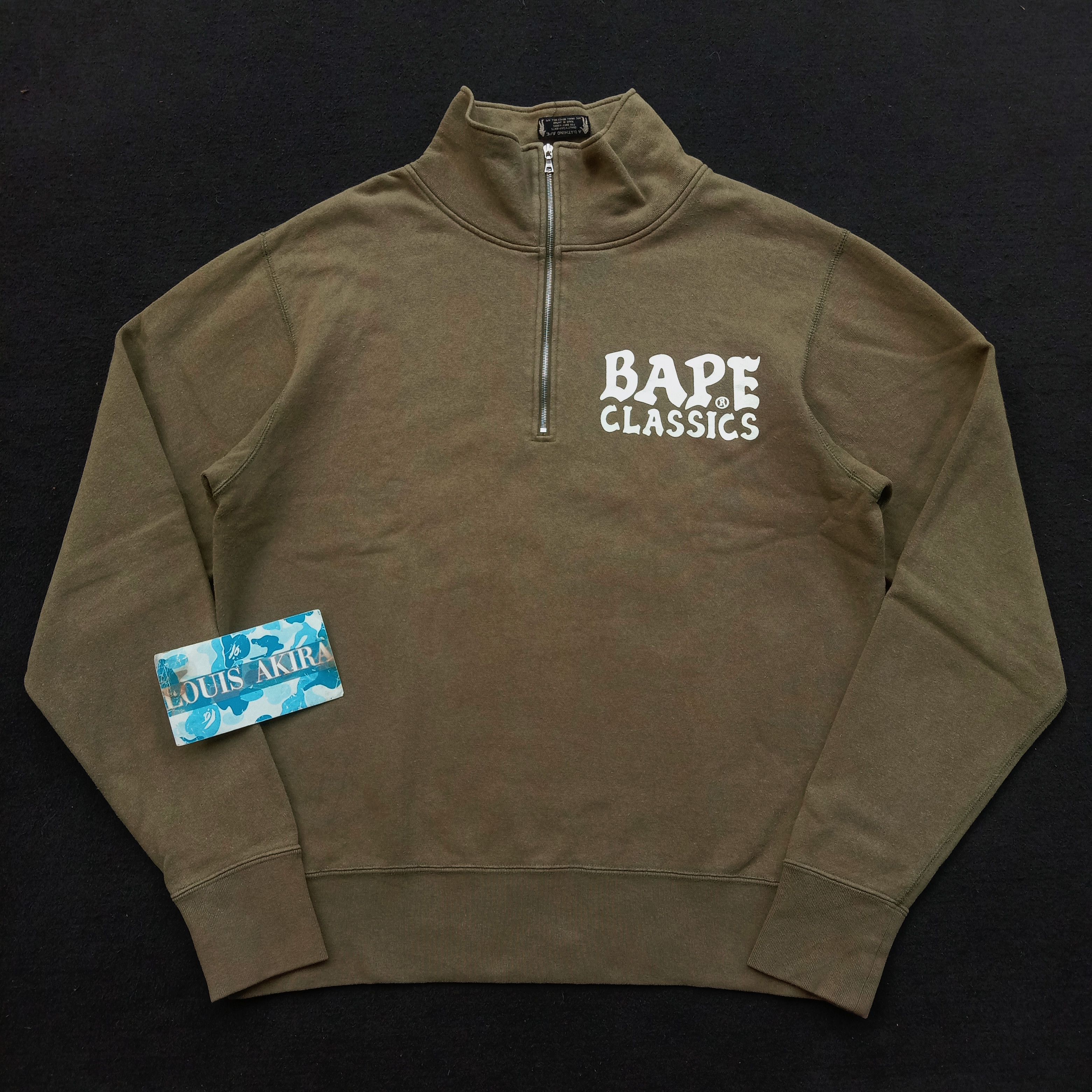 Bape Bape Classics Half Zip Track Top | Grailed