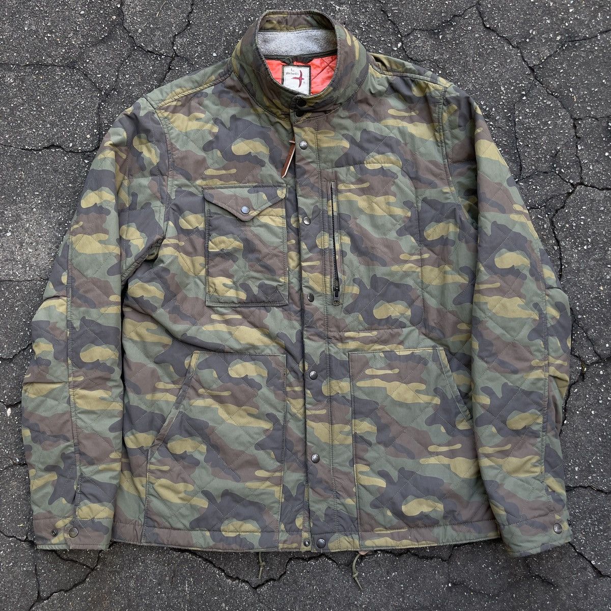 Relwen Camouflage RELWEN Quilted Tanker Jacket | Grailed