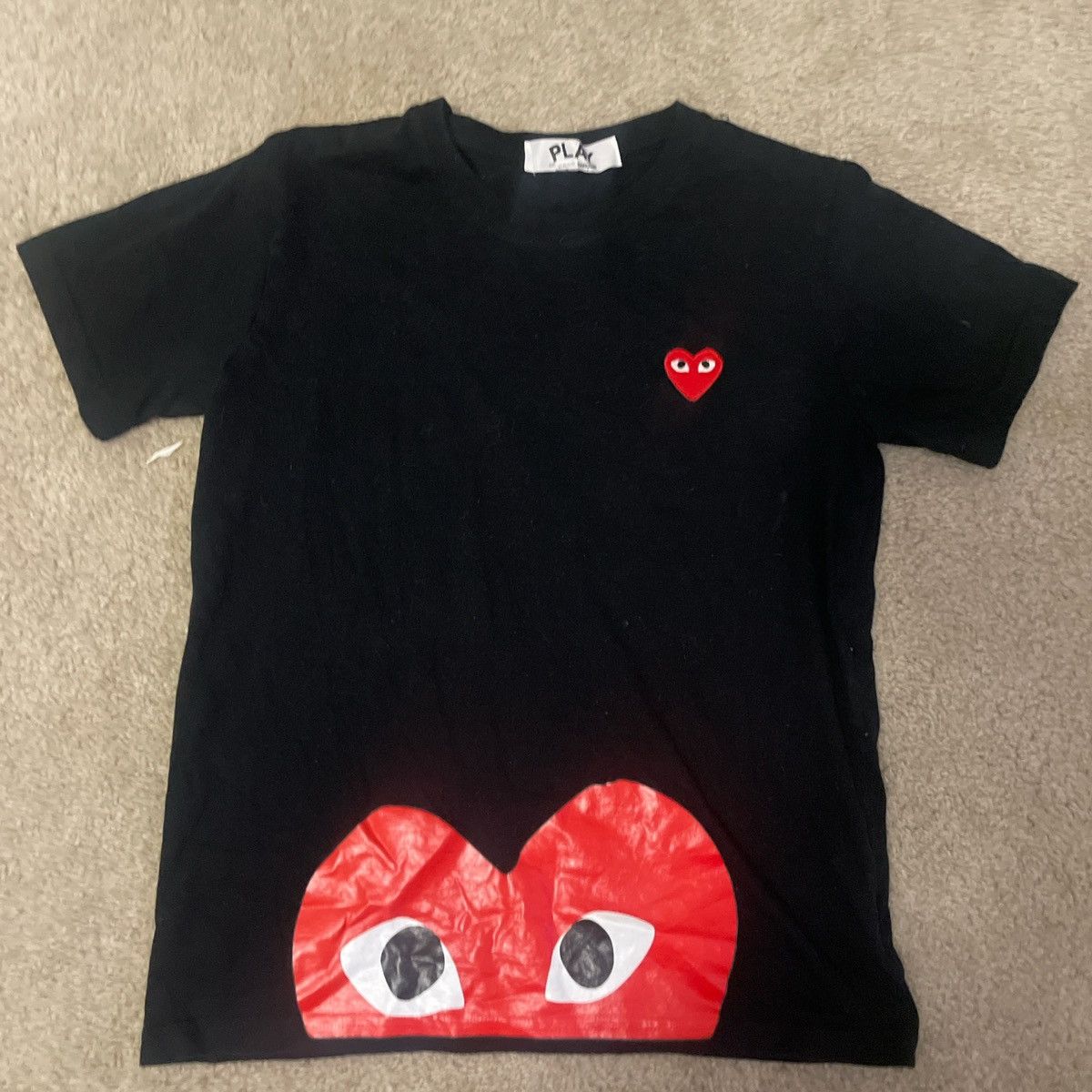 Comme des Garcons Half heart Cdg shirt | Grailed