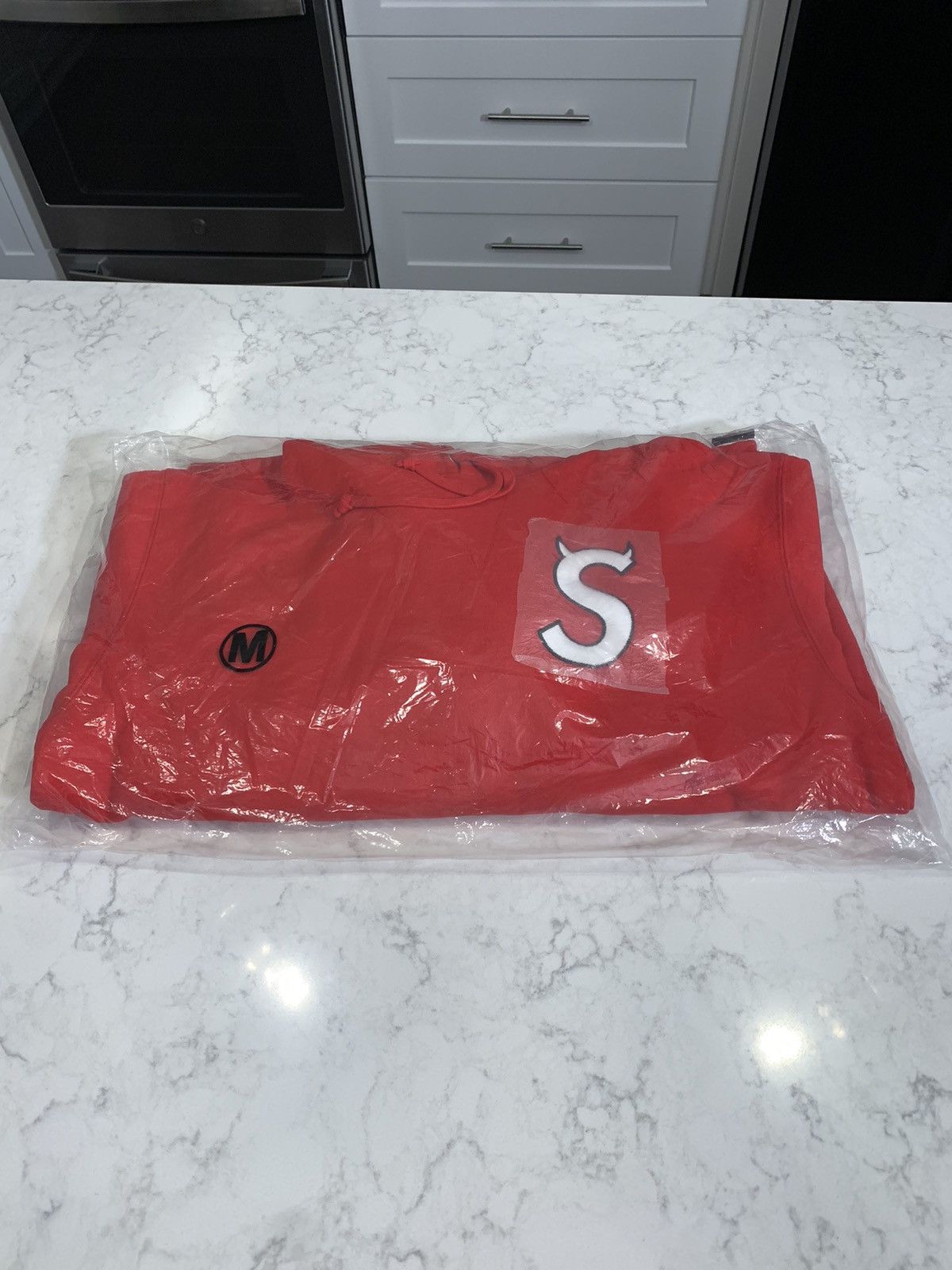 Supreme “Devil Horns” S Logo Hooded Sweatshirt | Grailed