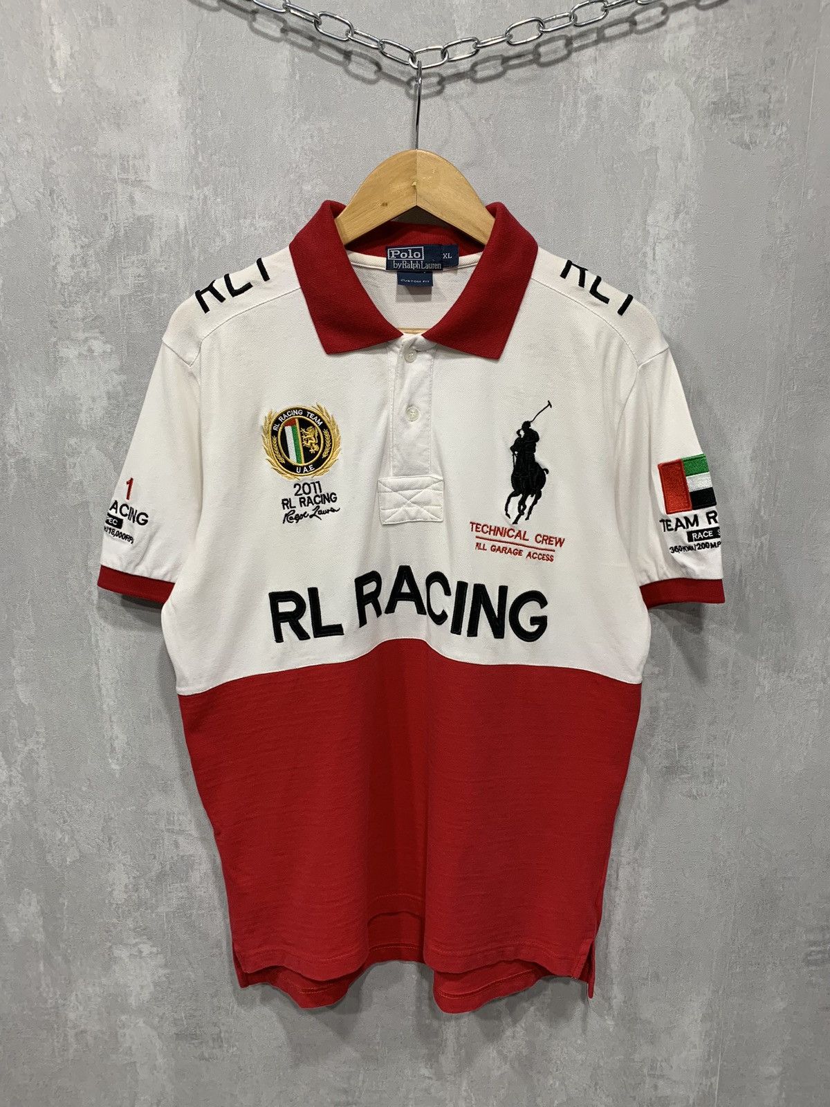 Polo Ralph Lauren Vintage Polo Ralph Lauren Rugby Polo T Shirt Racing ...