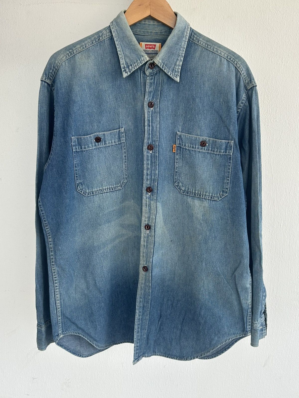 Levi's Levis Vintage Denim Button Up Shirt | Grailed