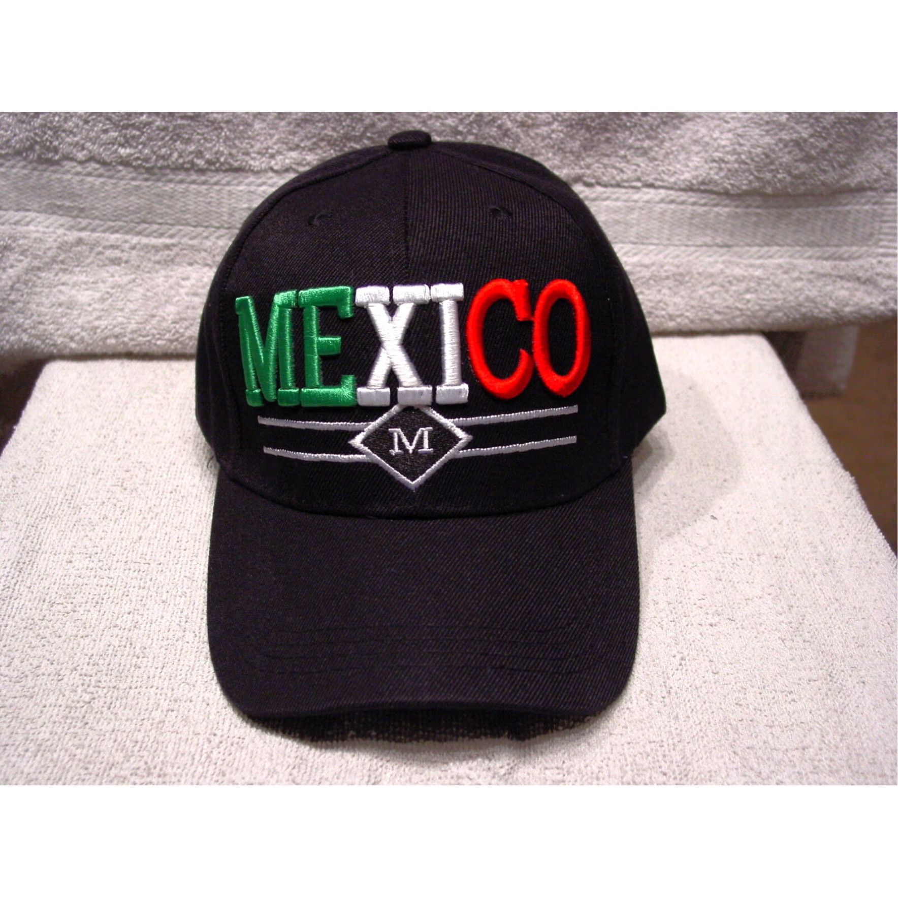 Vintage AUTHENTIC MEXICO NUMBER 9 BASEBALL CAP IN BLACK COLOR | Grailed