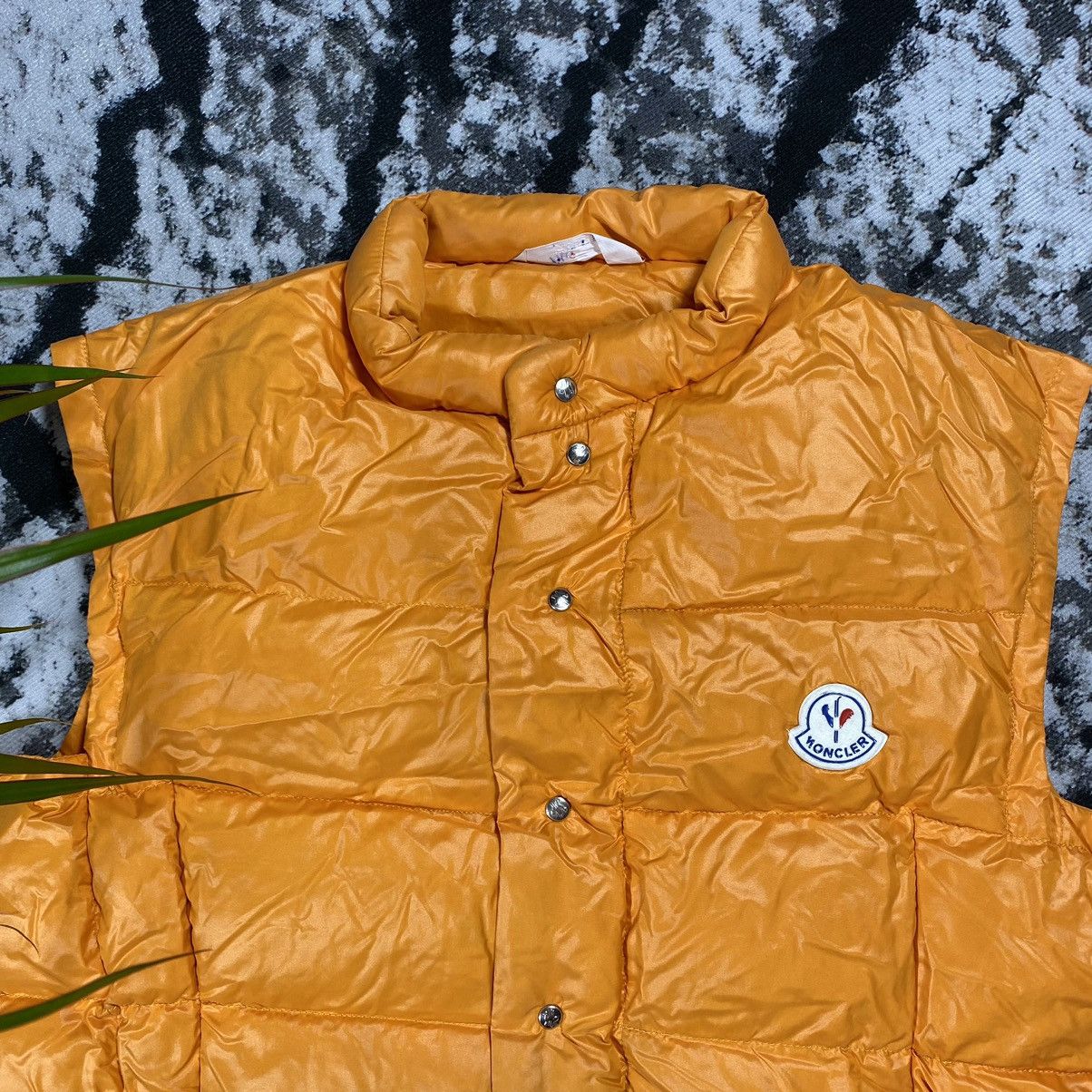 Moncler MONCLER 90s VINTAGE 🦍 DOWN PUFFER SHINY VEST JACKET DRILL | Grailed