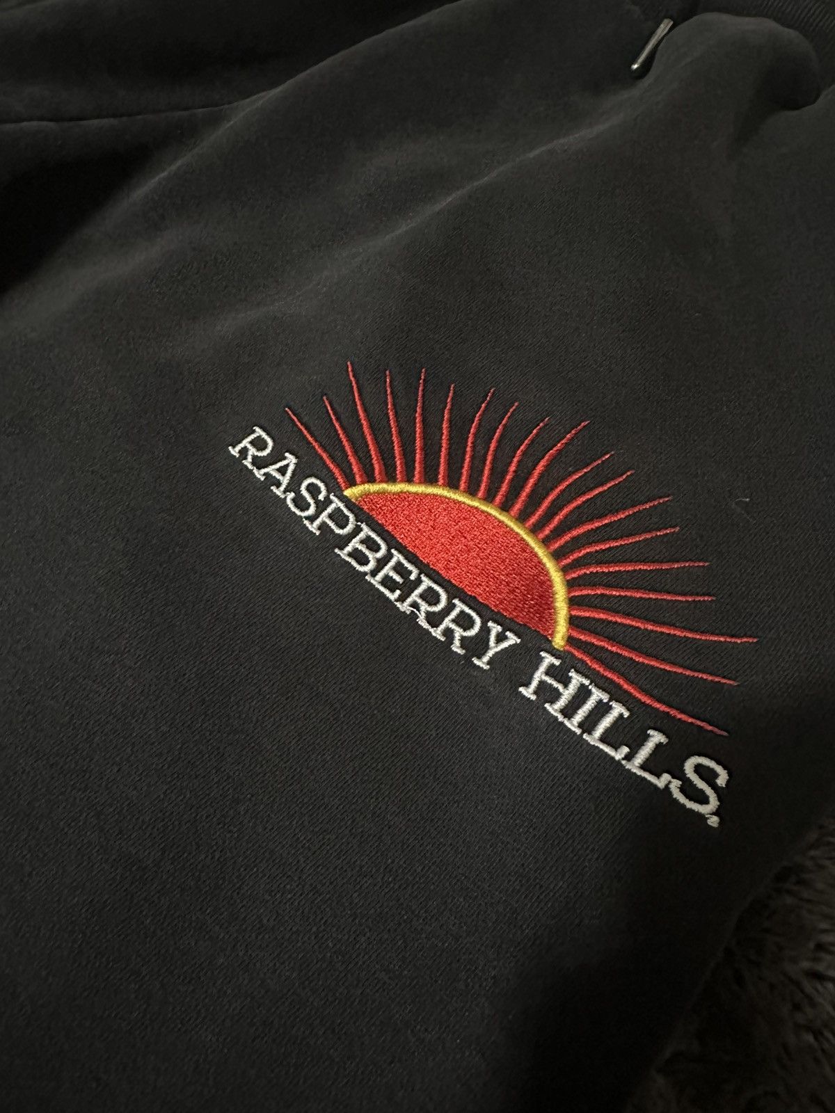 The GV Gallery GV Gallery Raspberry Hills Washed Black Sweats Medium | Grailed