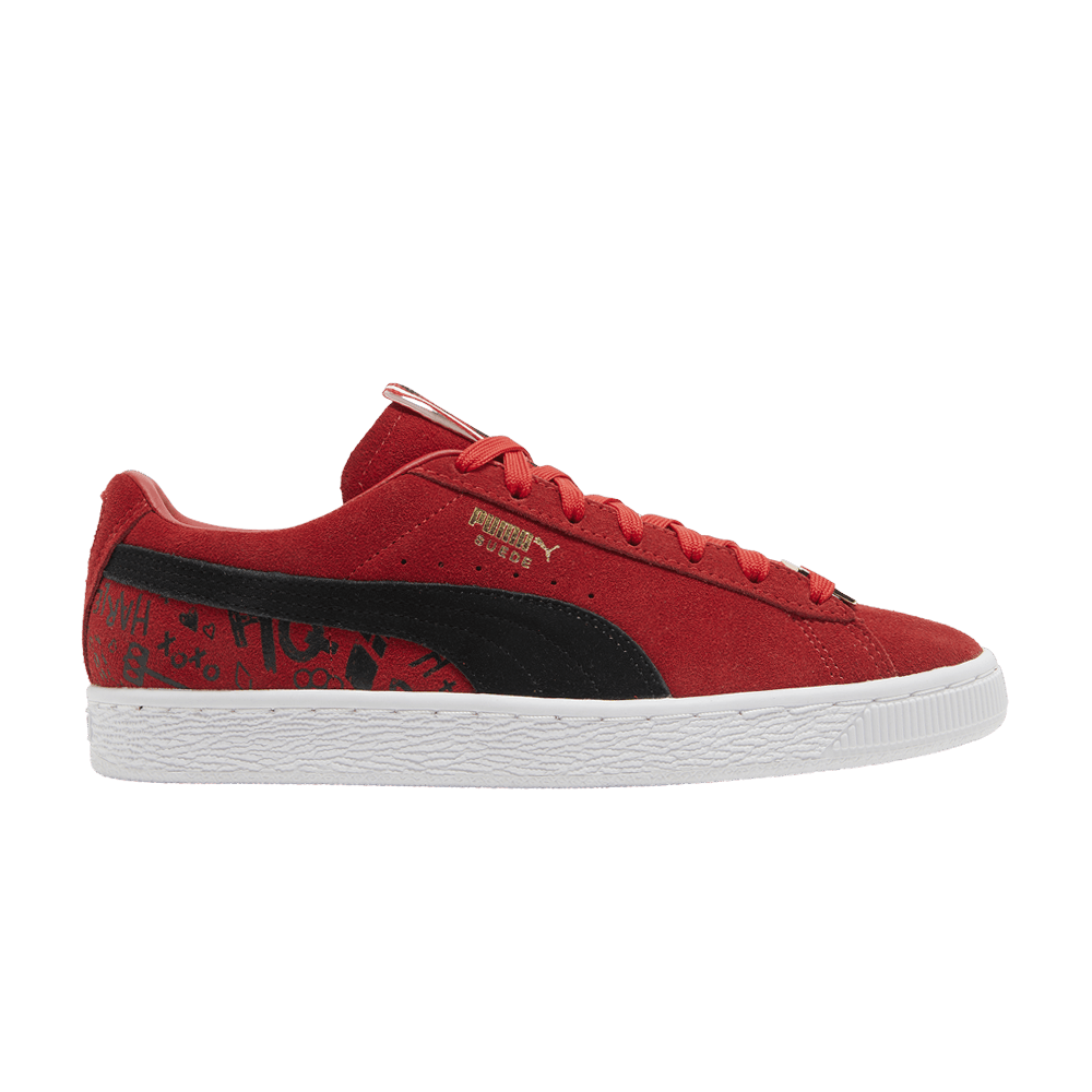 Puma DC Comics x Wmns Suede Harley Quinn | Grailed