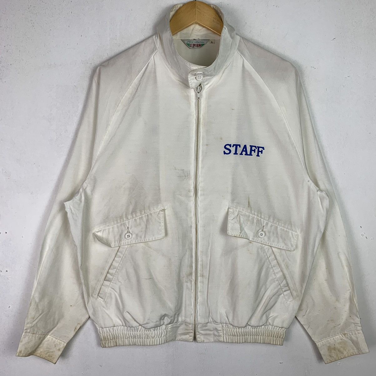 Streetwear × Vintage Vintage Japanese Brand I.T.Plain Staff Bomber ...
