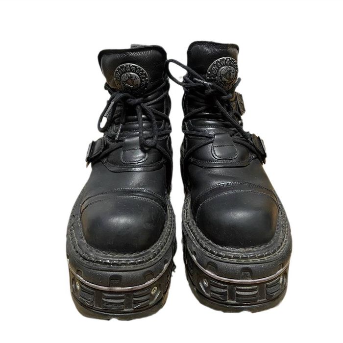 New Rock New Rock Tank Boots | Grailed