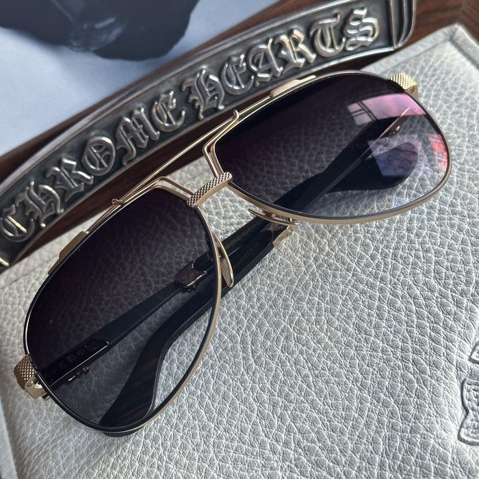Chrome Hearts Chrome Hearts Blade Hummer Iii ‘dark Triad Sunglasses Grailed