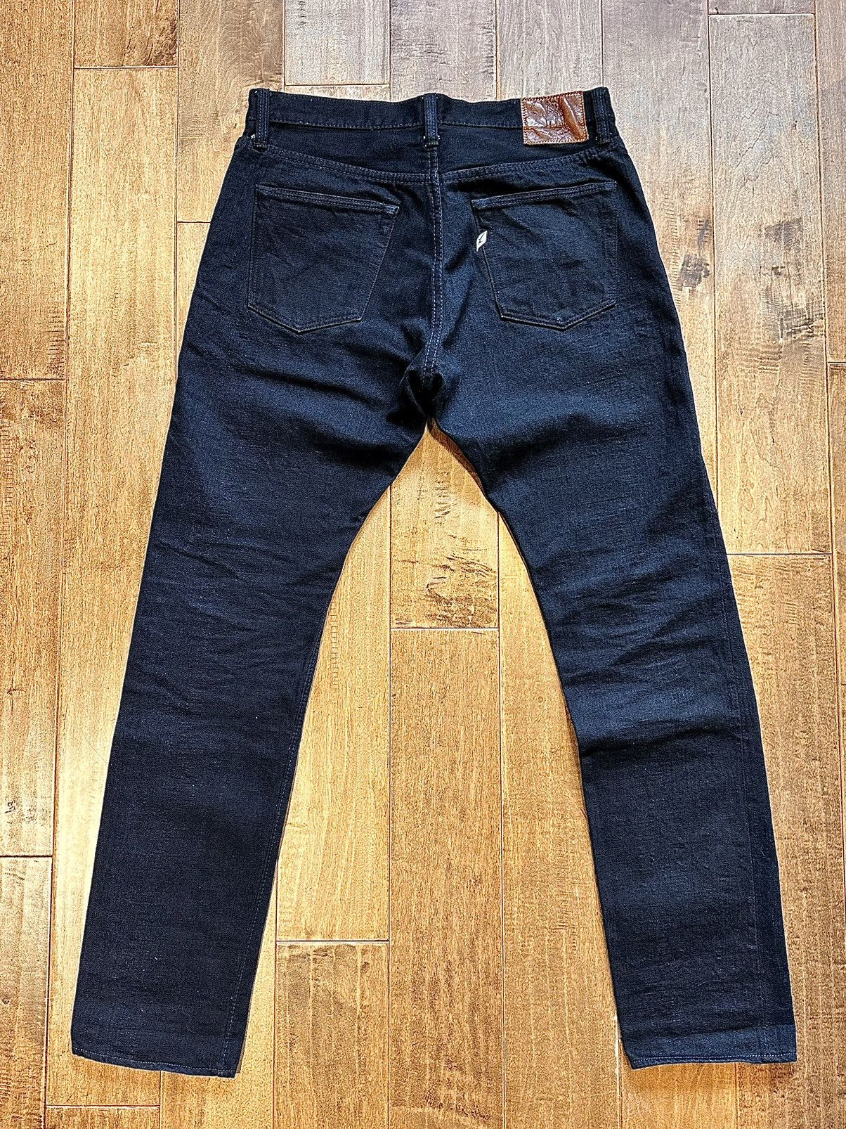 Pure Blue Japan Pure Blue Japan 019 Black/Blue Selvedge Denim Jeans ...