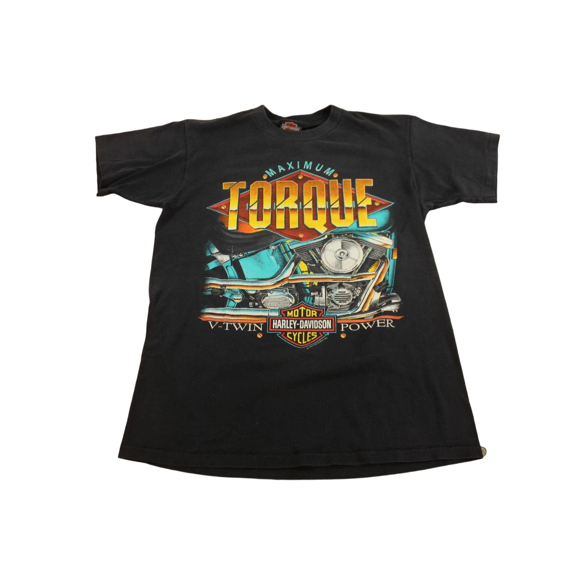 Harley Davidson Vintage Harley Davidson "Torque" Tee Shirt M SD7KPQ ...