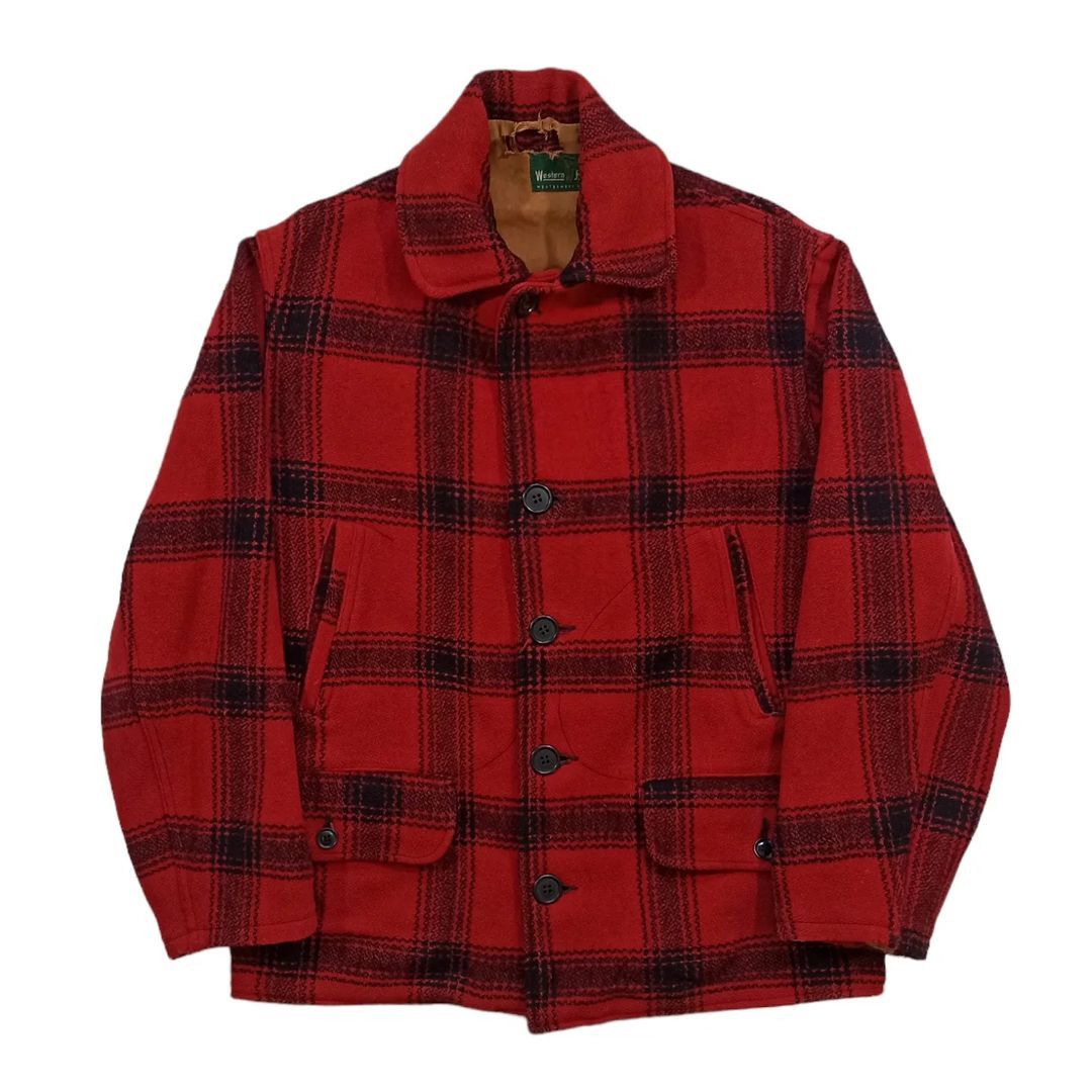 Original Montgomery × Vintage 1950s Montgomery Ward Western Heavy Wool ...